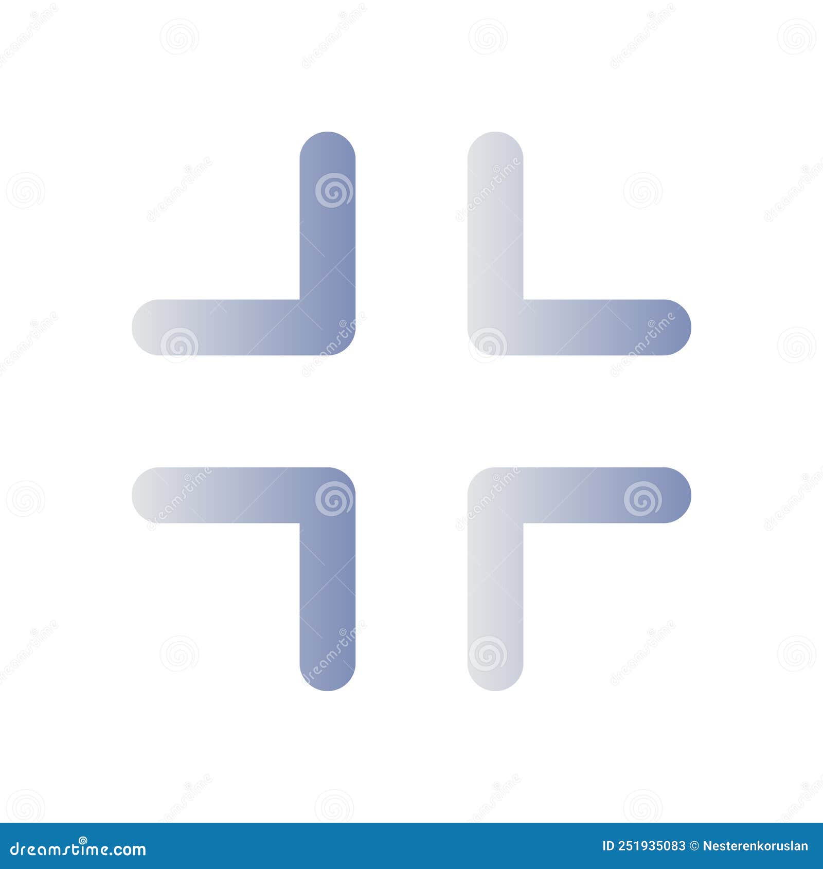 Fullscreen Pictogram Arrow Size Icon. Full Screen Bigger Extend Video ...