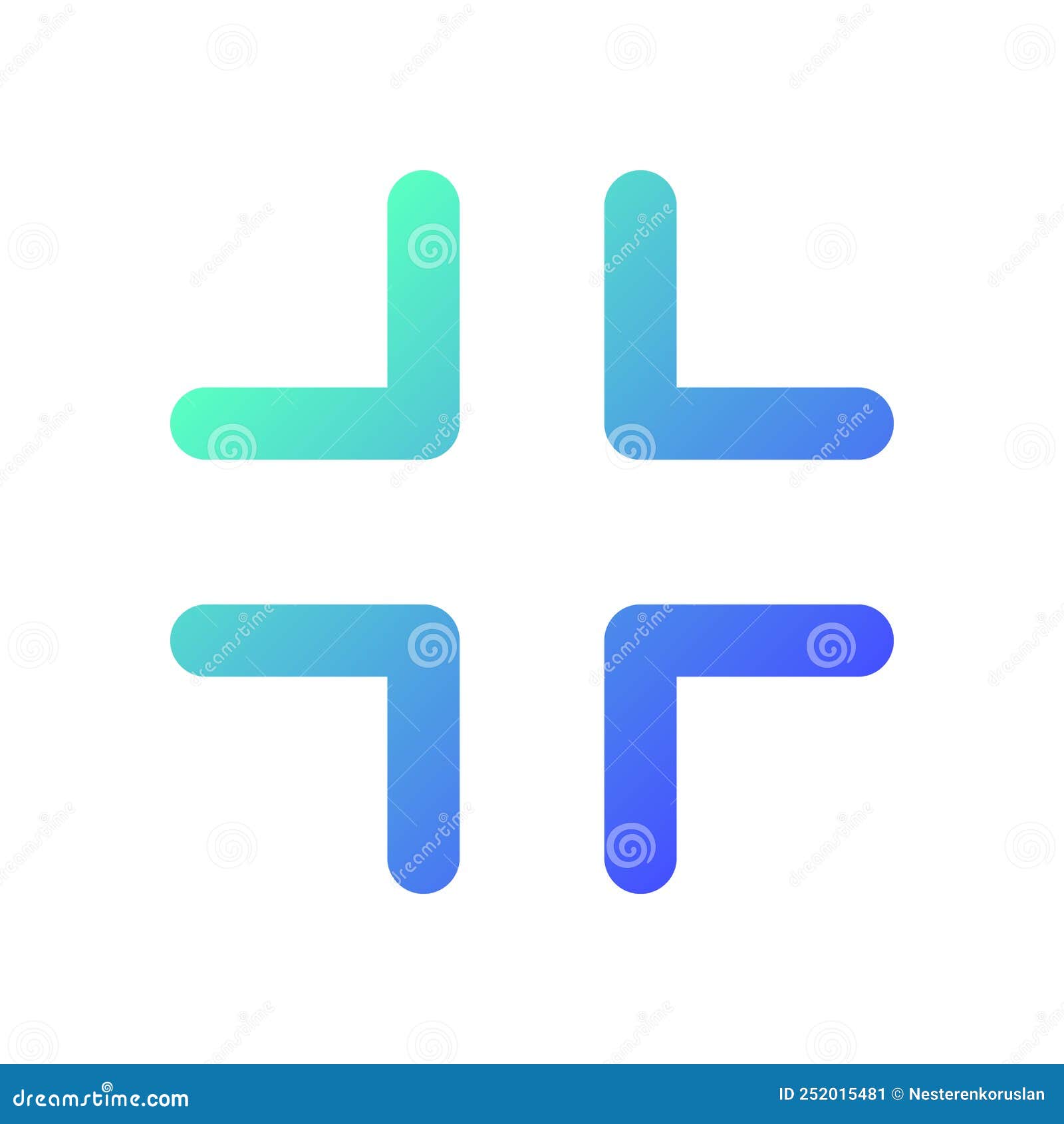 Fullscreen Pictogram Arrow Size Icon. Full Screen Bigger Extend Video Wide Web App Maximize ...