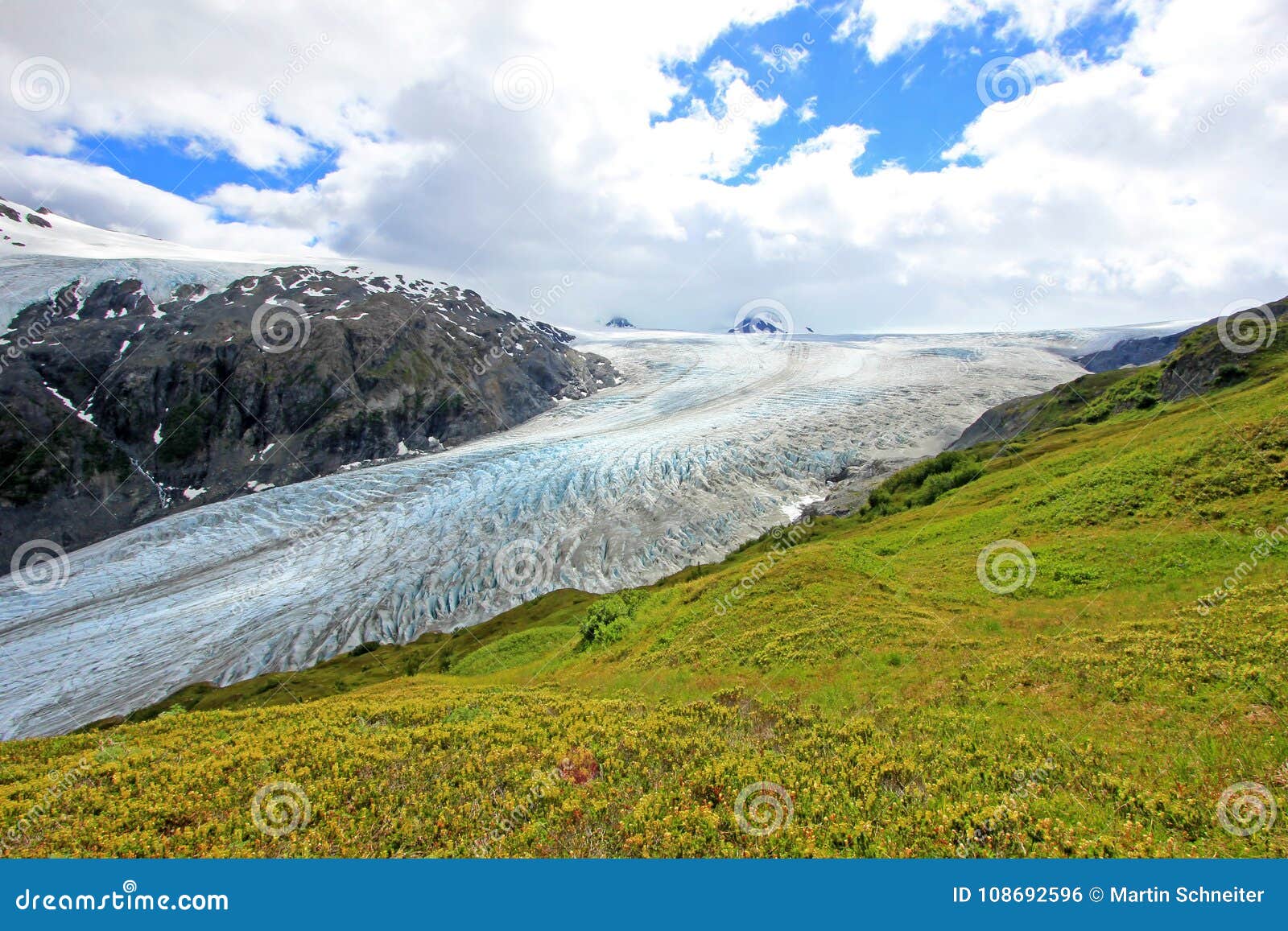 Exit Glacier, Harding Ice Field, Kenai Fjords National Park, Alaska ... Exit Glacier, Harding Ice Field, Kenai Fjords National Park, Alaska ...