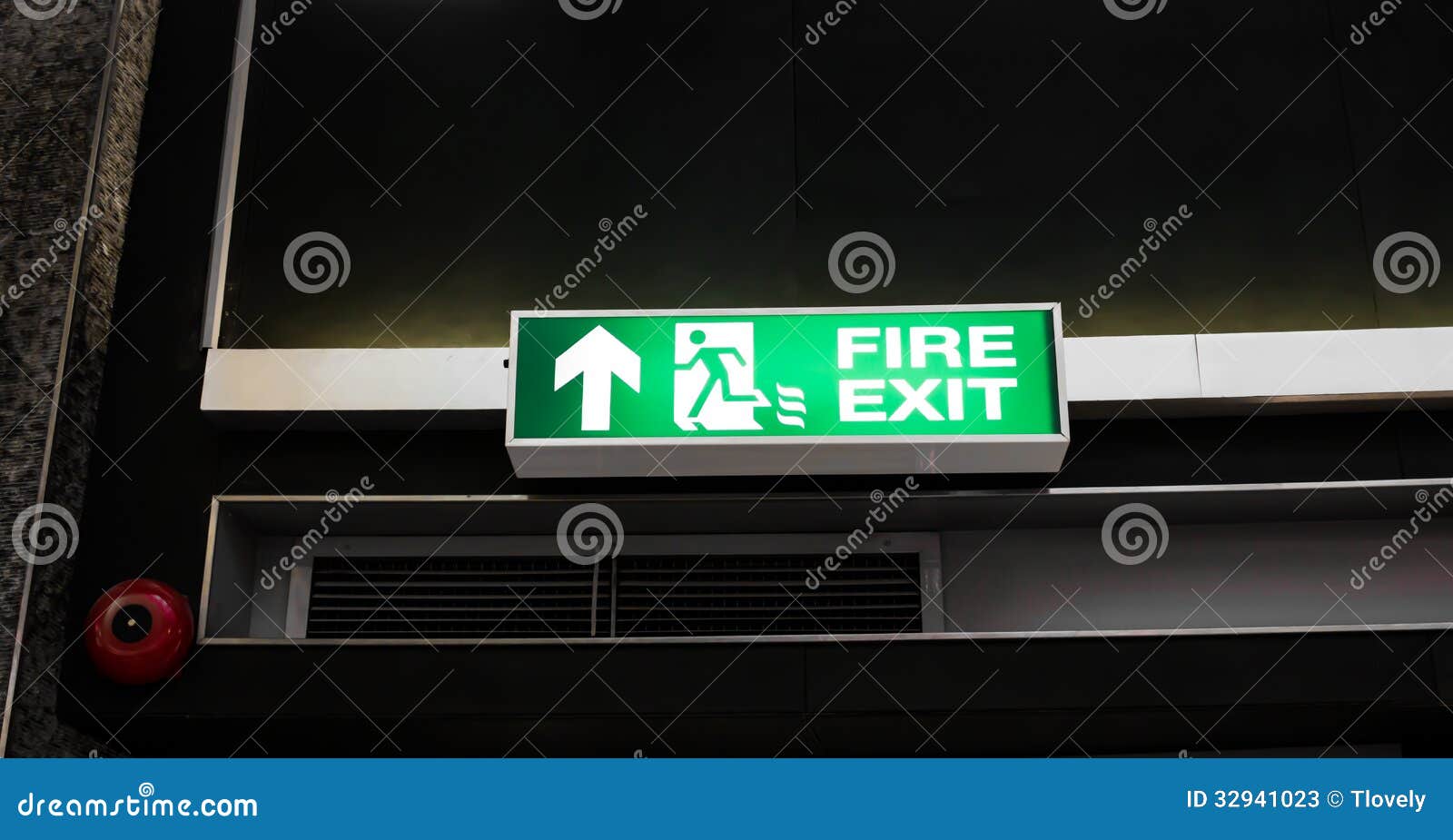 Exit hallway security stock image. Image of floor, indoor - 32941023