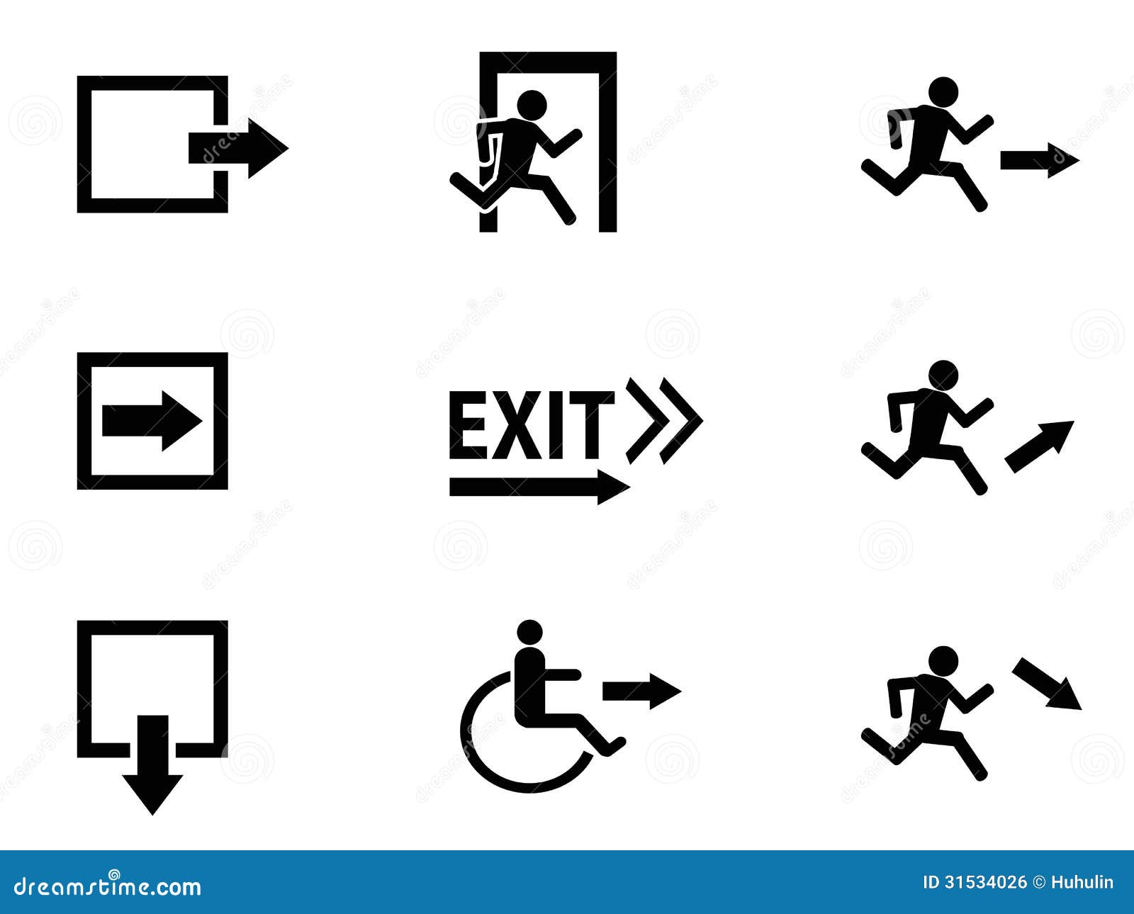 Exit icon stock vector. Illustration of people, isolated - 31534026 Exit icon stock vector. Illustration of people, isolated - 31534026