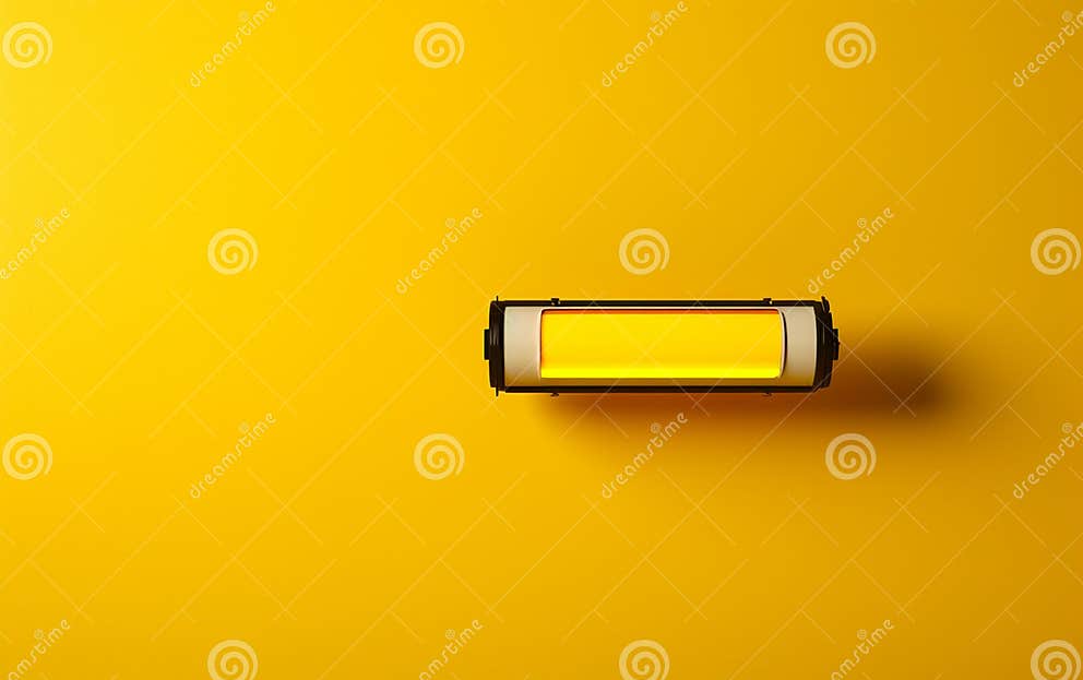 Exit Indicators Against a Yellow Backdrop -Generative Ai Stock ...