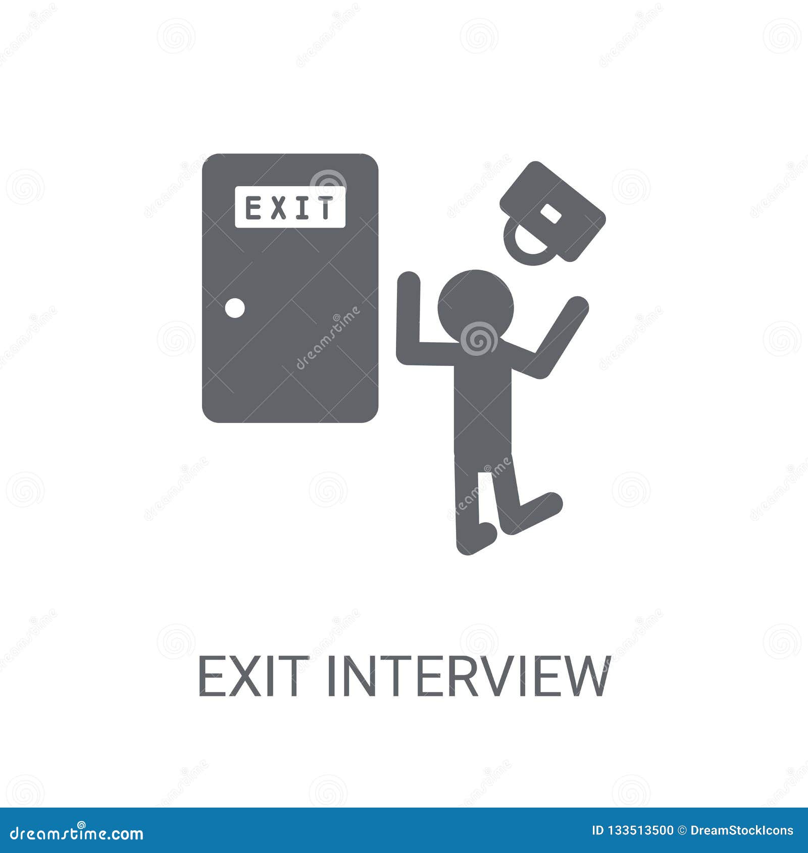 Exit Interview Transparent Icon. Exit Interview Symbol Design Fr ...