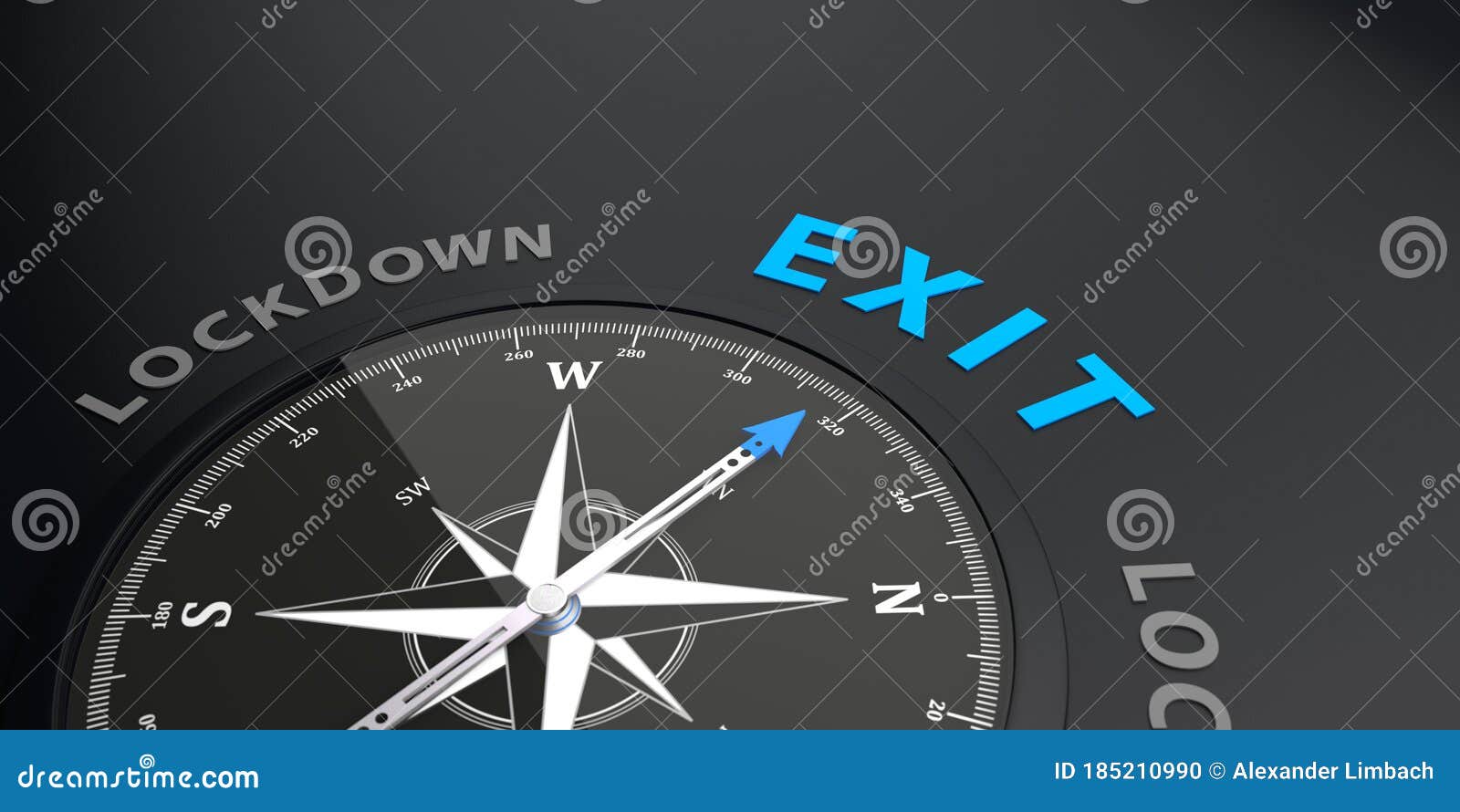 Exit Orientation from the Lockdown Stock Illustration - Illustration of ...