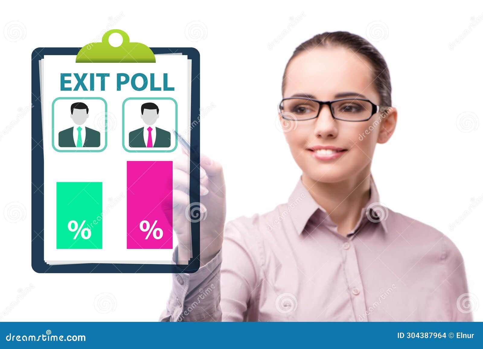 Exit Poll Concept for Elections Stock Photo - Image of data, political ...