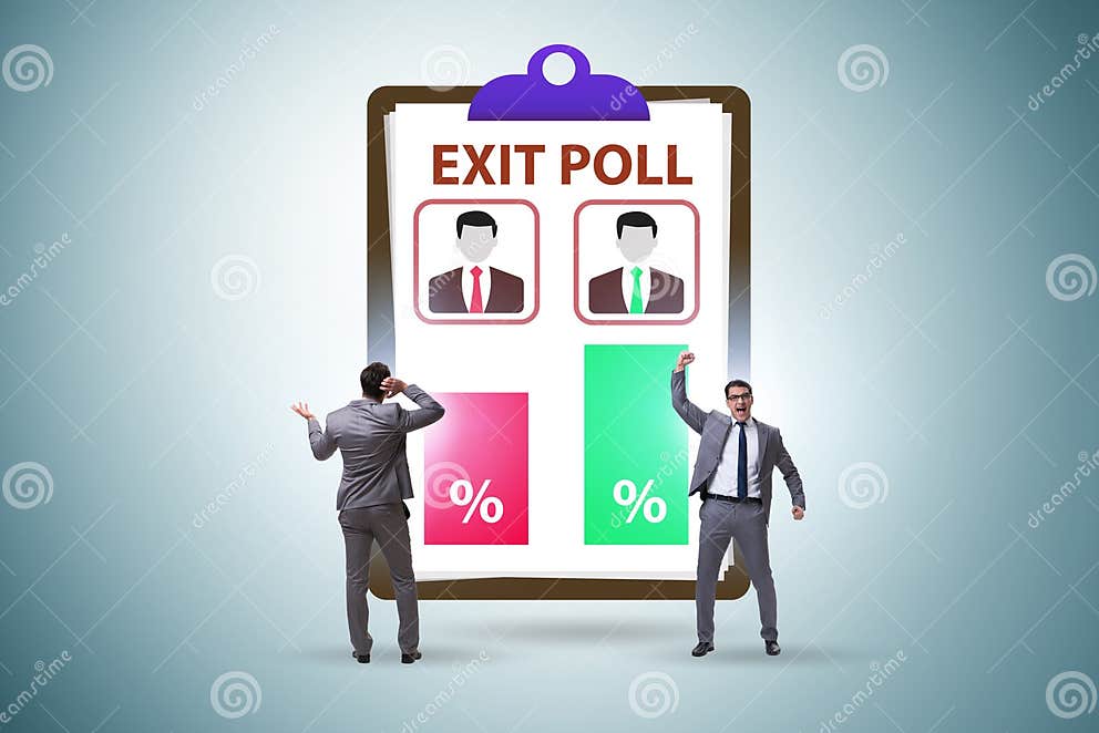 Exit Poll Concept for Elections Stock Photo - Image of government ...