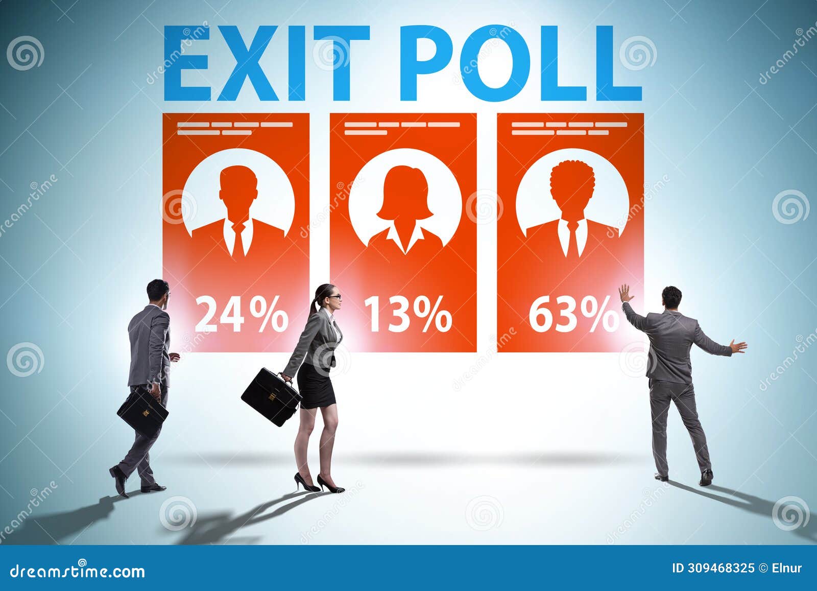 Exit Poll Concept for Elections Stock Image - Image of business, chart ...