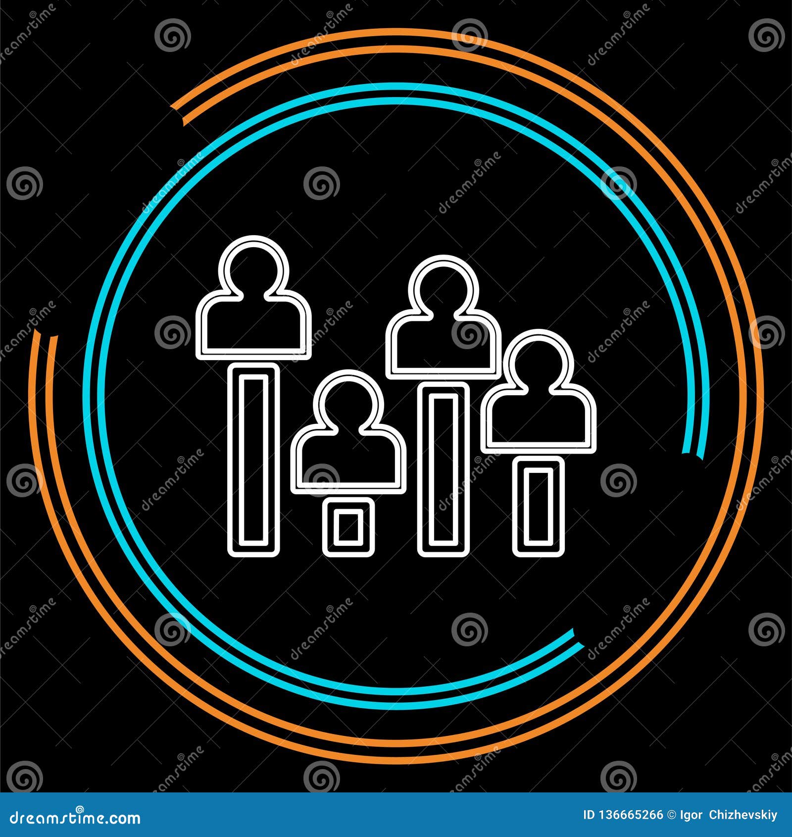 Exit Poll Concept Icon. Element Illustration. Stock Vector ...