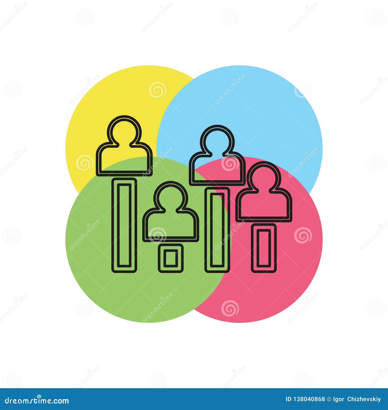 Exit Poll Concept Icon. Element Illustration Stock Illustration ...