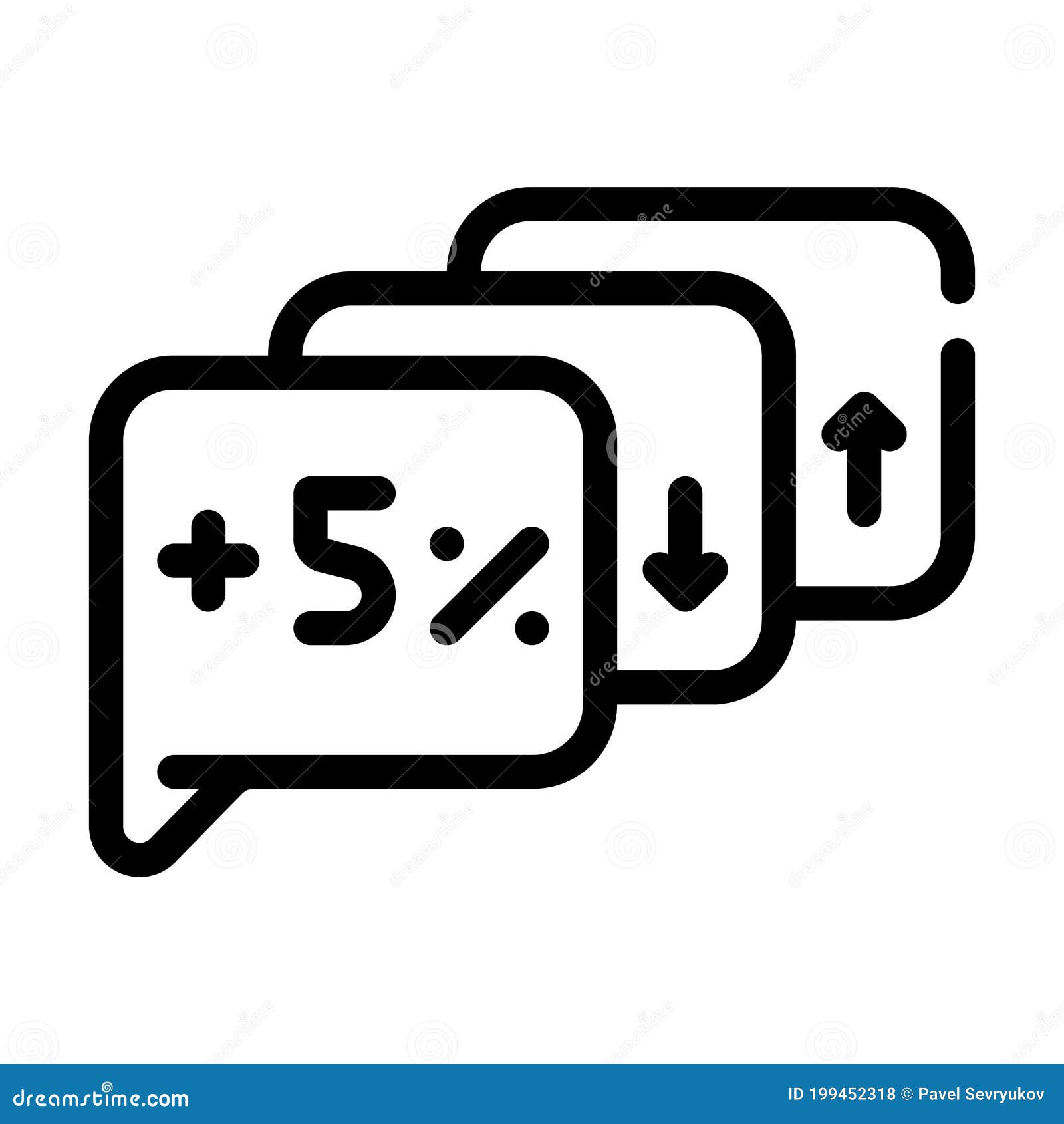 Exit Polls Growing And Falling Icon Doodle Illustration | CartoonDealer ...