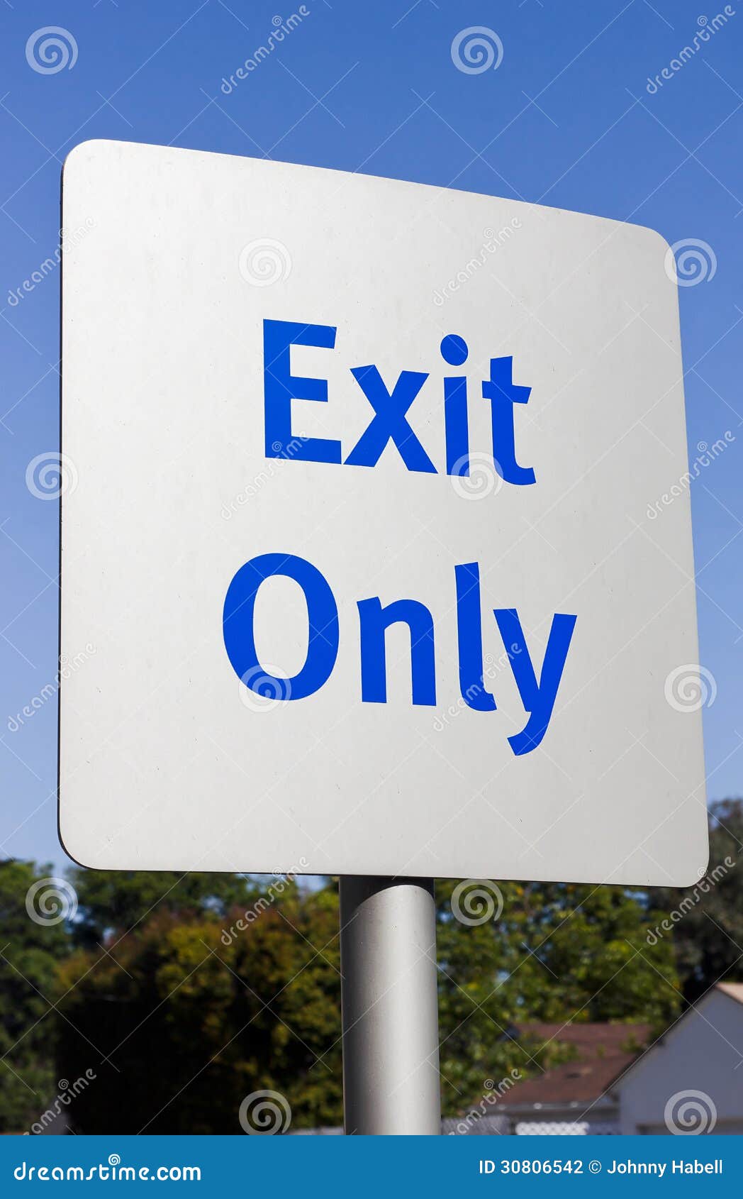 Exit only stock photo. Image of road, advice, highway - 30806542