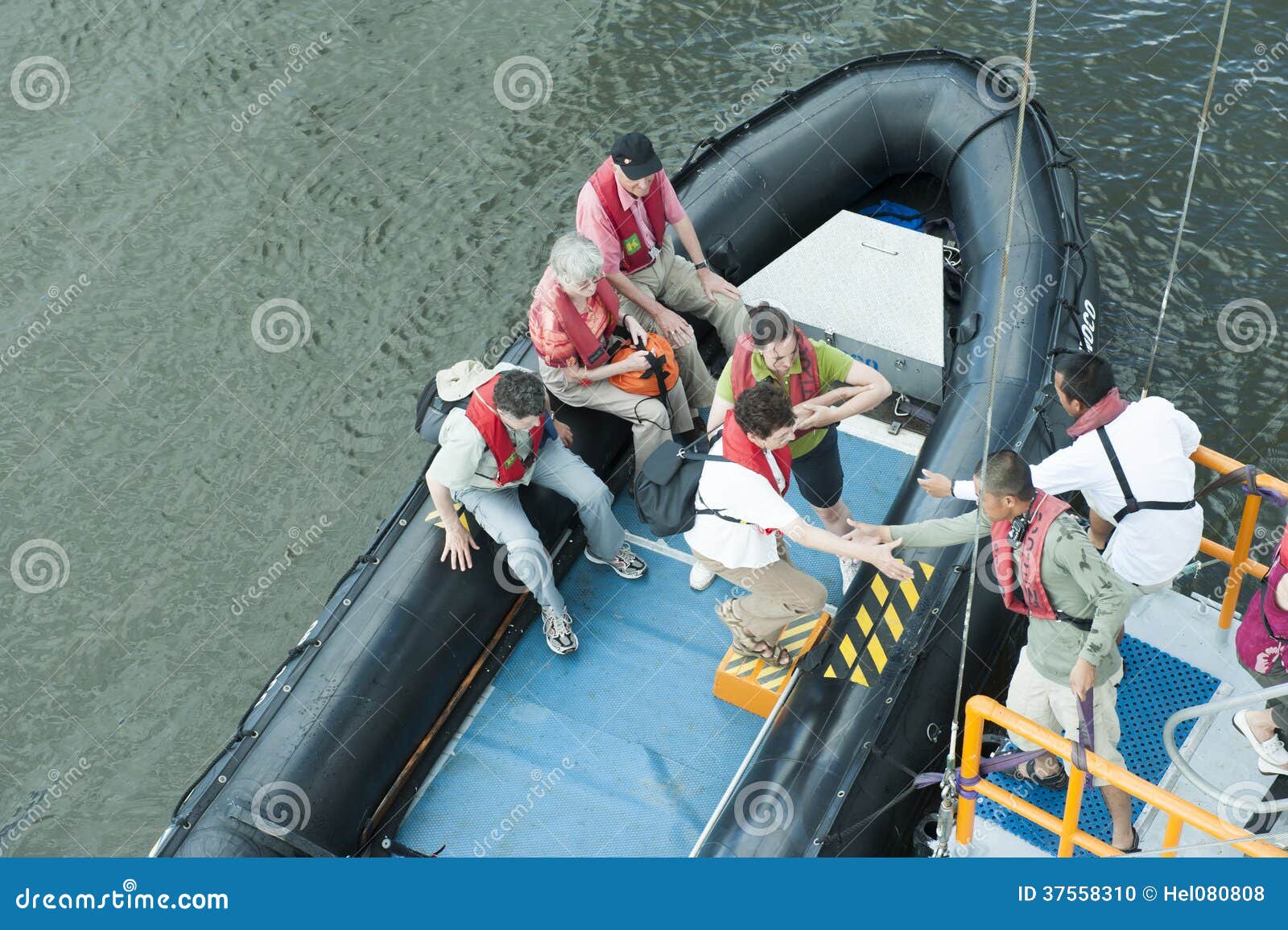 Exit of an rubber raft editorial image. Image of exit - 37558310