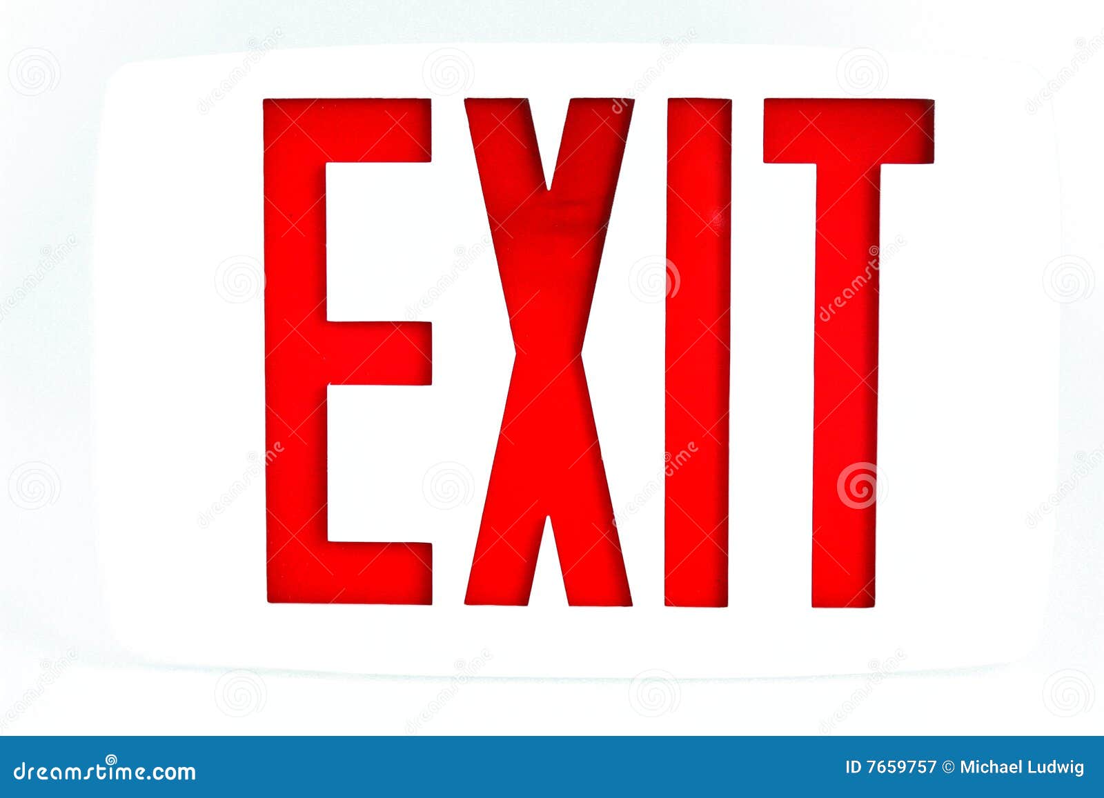 Exit Sign And Symbols In An Aircraft Cabin Royalty-Free Stock ...