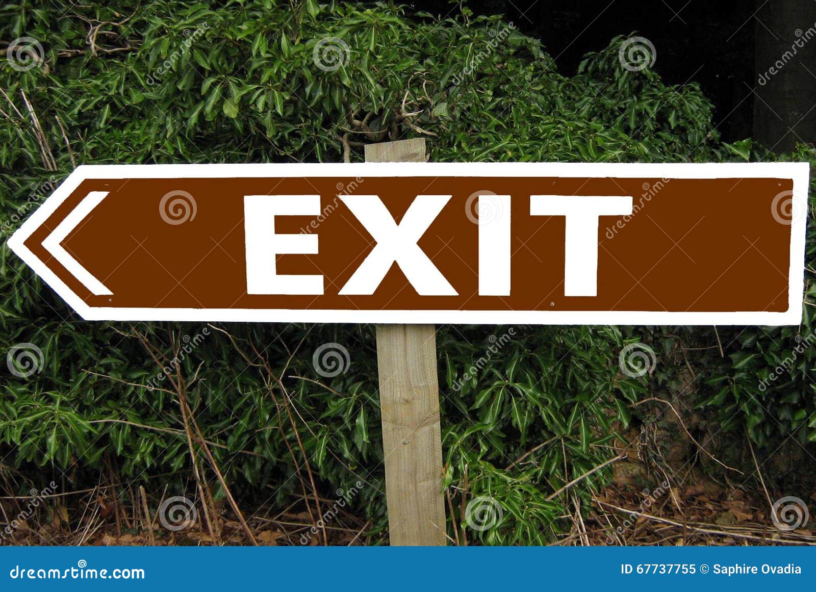 Exit sign stock image. Image of site, help, service, landmark - 67737755