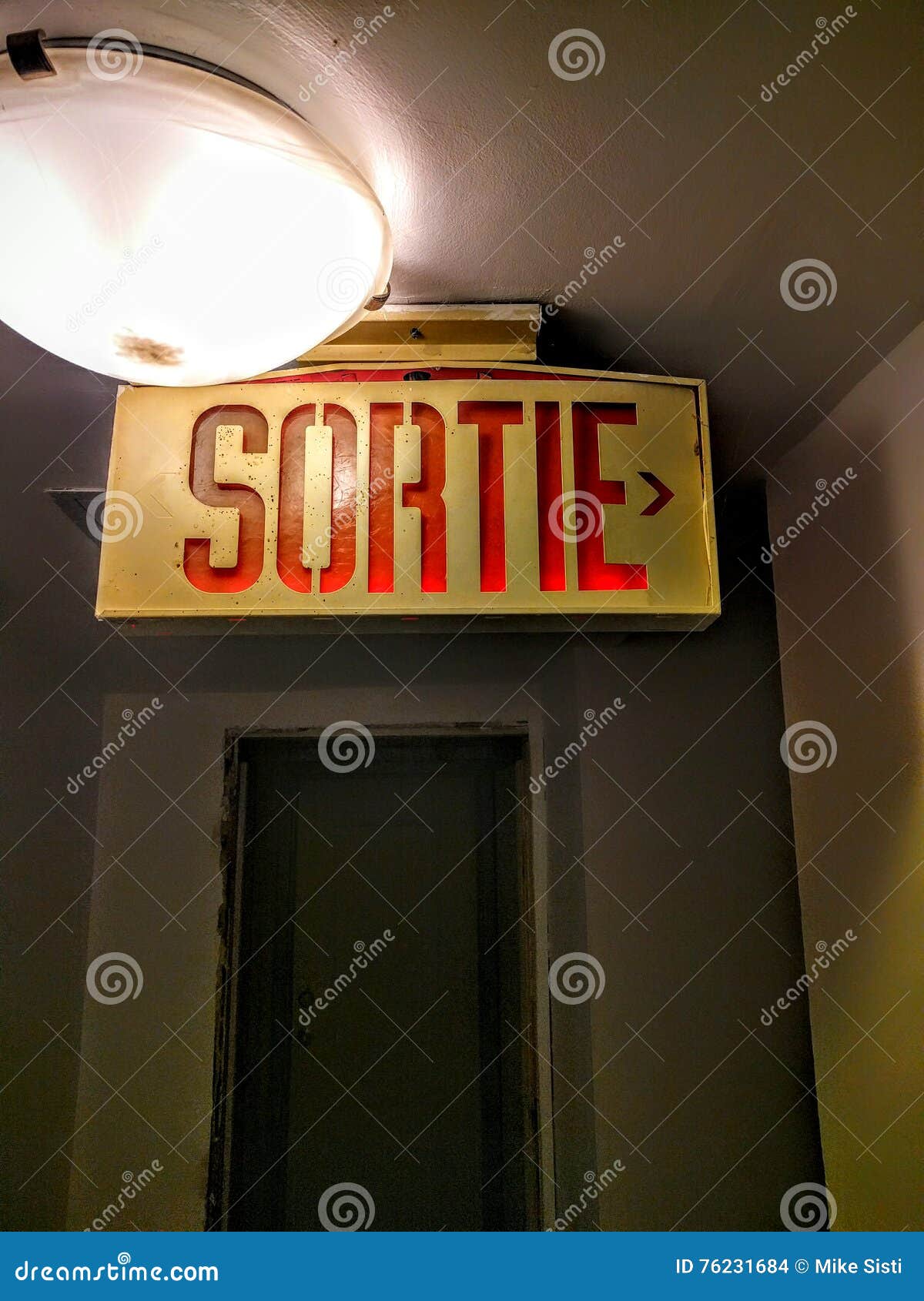 Exit stock photo. Image of quebec, montreal, canada, exit - 76231684