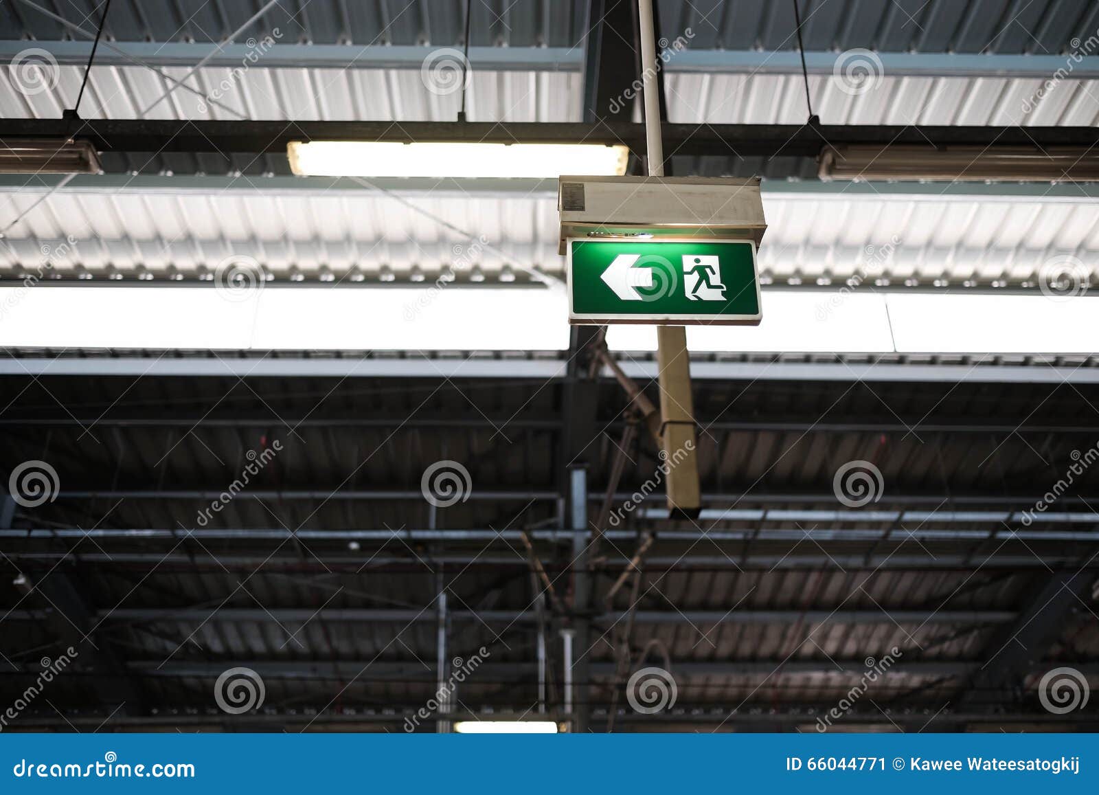 Exit Sign Post with Clipping Path Stock Image - Image of sign, clipping ...