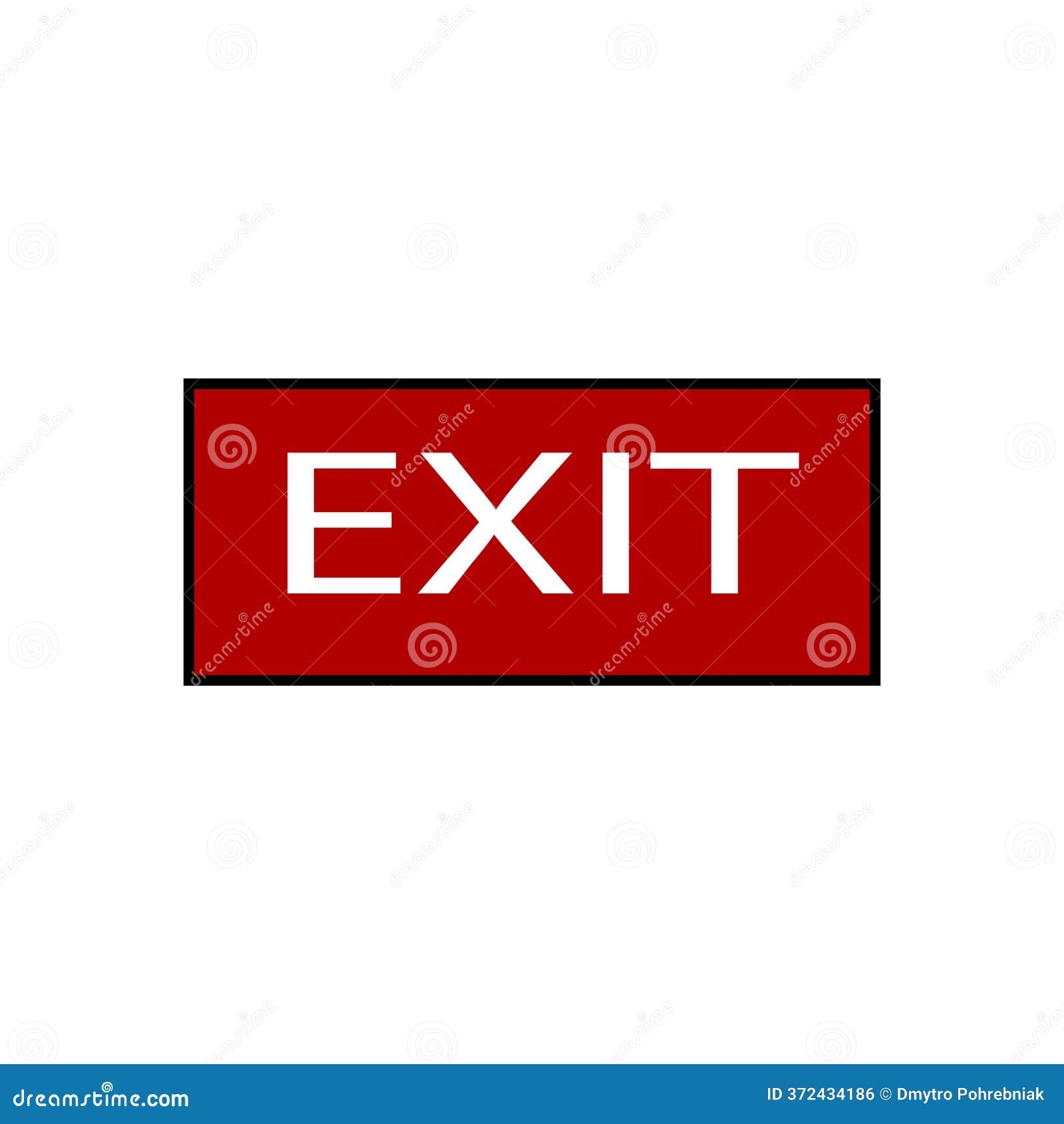 Exit Board Subway Icon Cartoon Vector. Map Transport | CartoonDealer ...