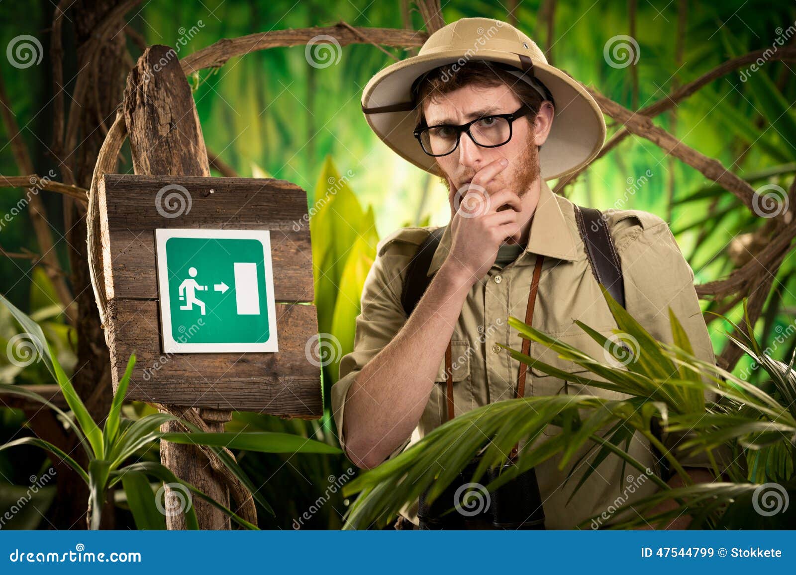 Exit Sign in the Wilderness Stock Image - Image of pith, exit: 47544799