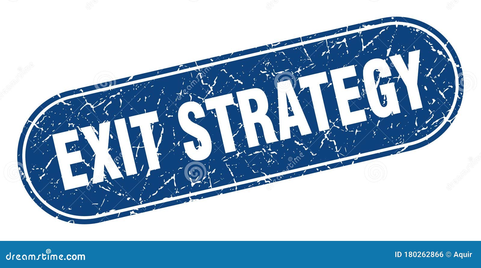 Exit Strategy Sign. Exit Strategy Grunge Stamp Stock Vector ...