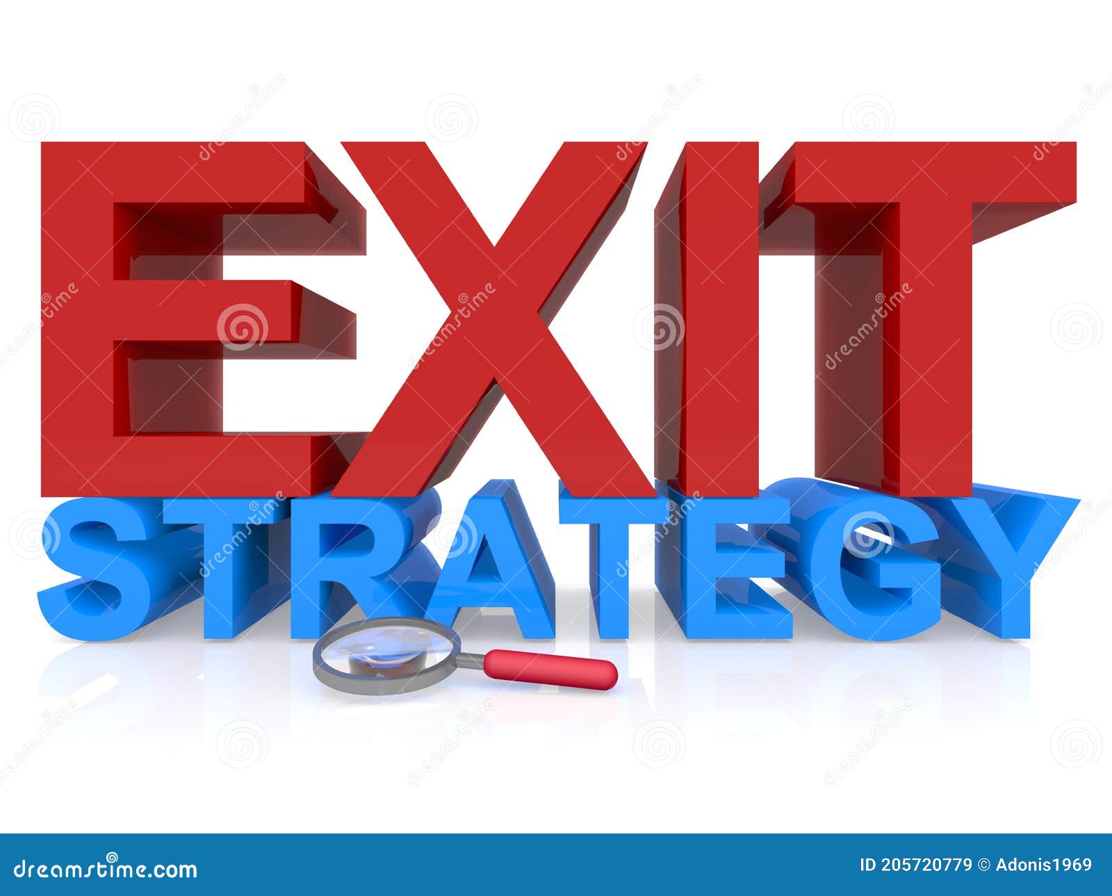 Exit Strategy Cartoon Vector | CartoonDealer.com #71144979