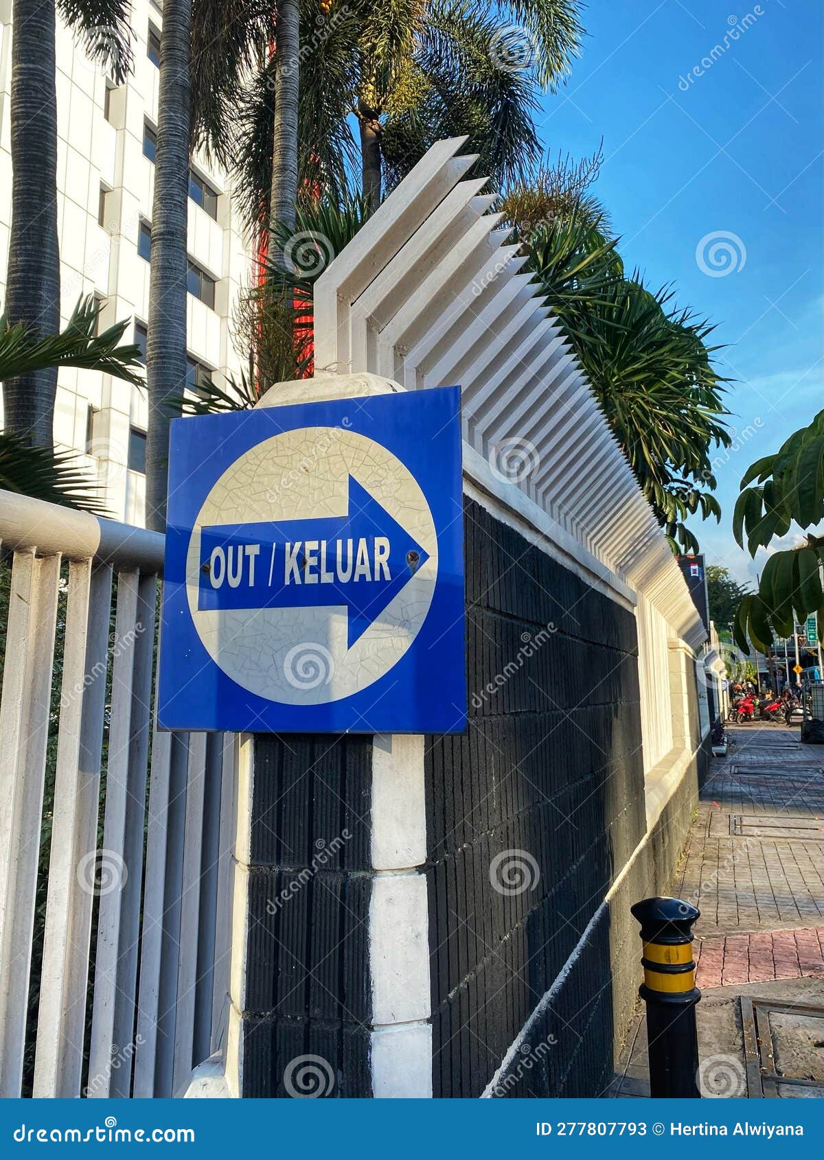 Exit symbol or Out Symbol stock image. Image of indicate - 277807793