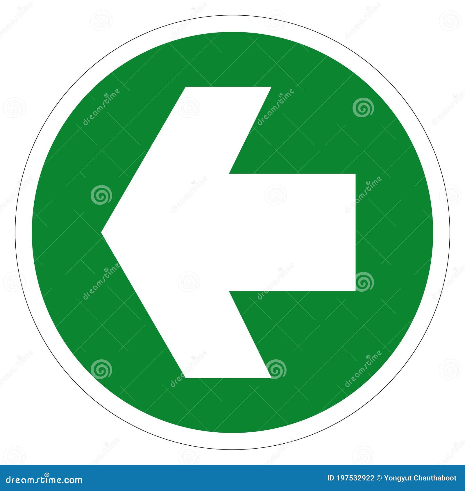 Exit Symbol Sign, Vector Illustration, Isolate on White Background ...