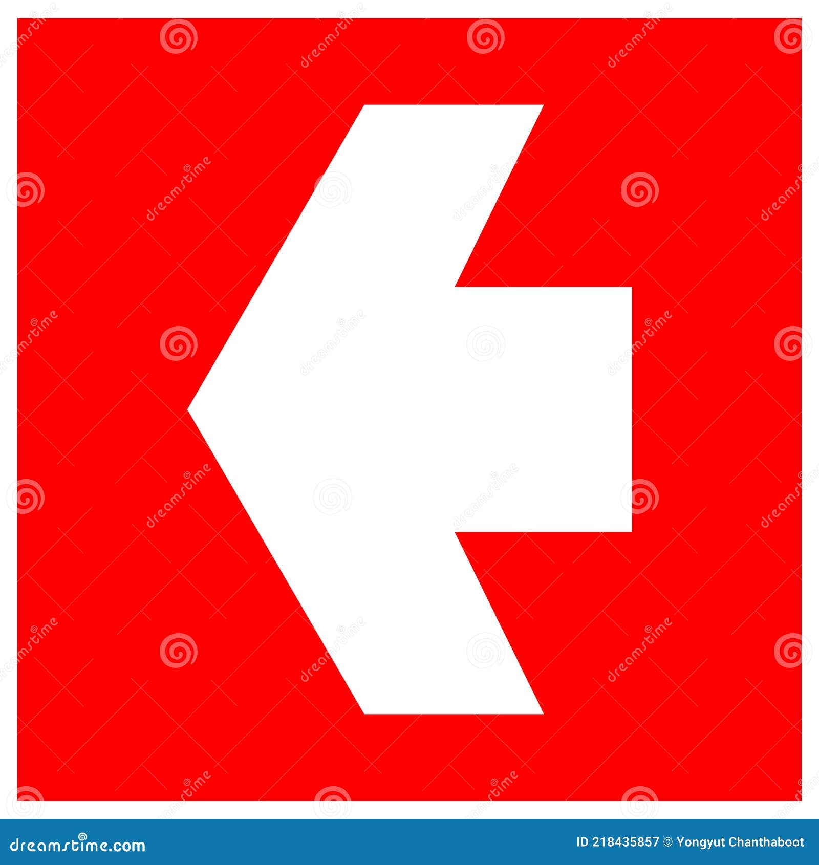 Exit Symbol Sign, Vector Illustration, Isolate on White Background ...