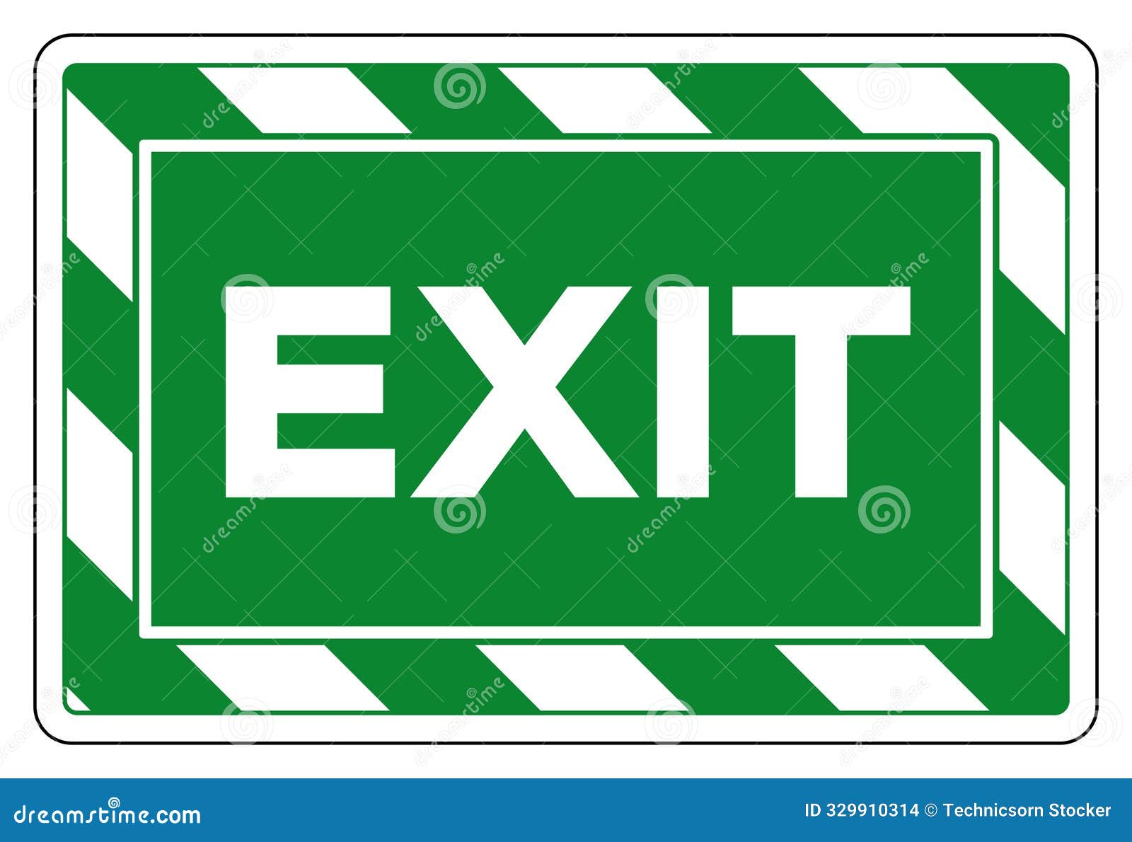 Exit Symbol Sign, Vector Illustration, Isolate on White Background ...