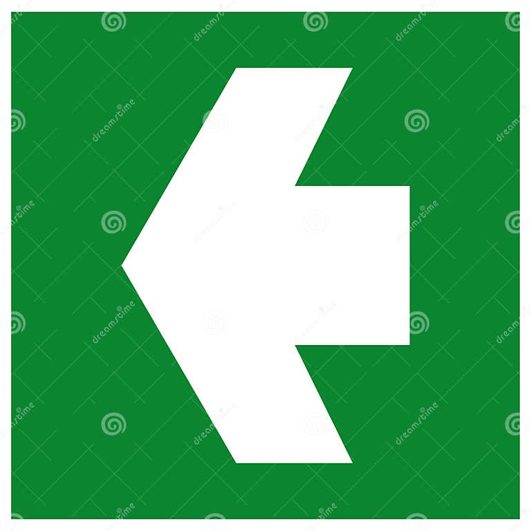 Exit Symbol Sign, Vector Illustration, Isolate on White Background ...