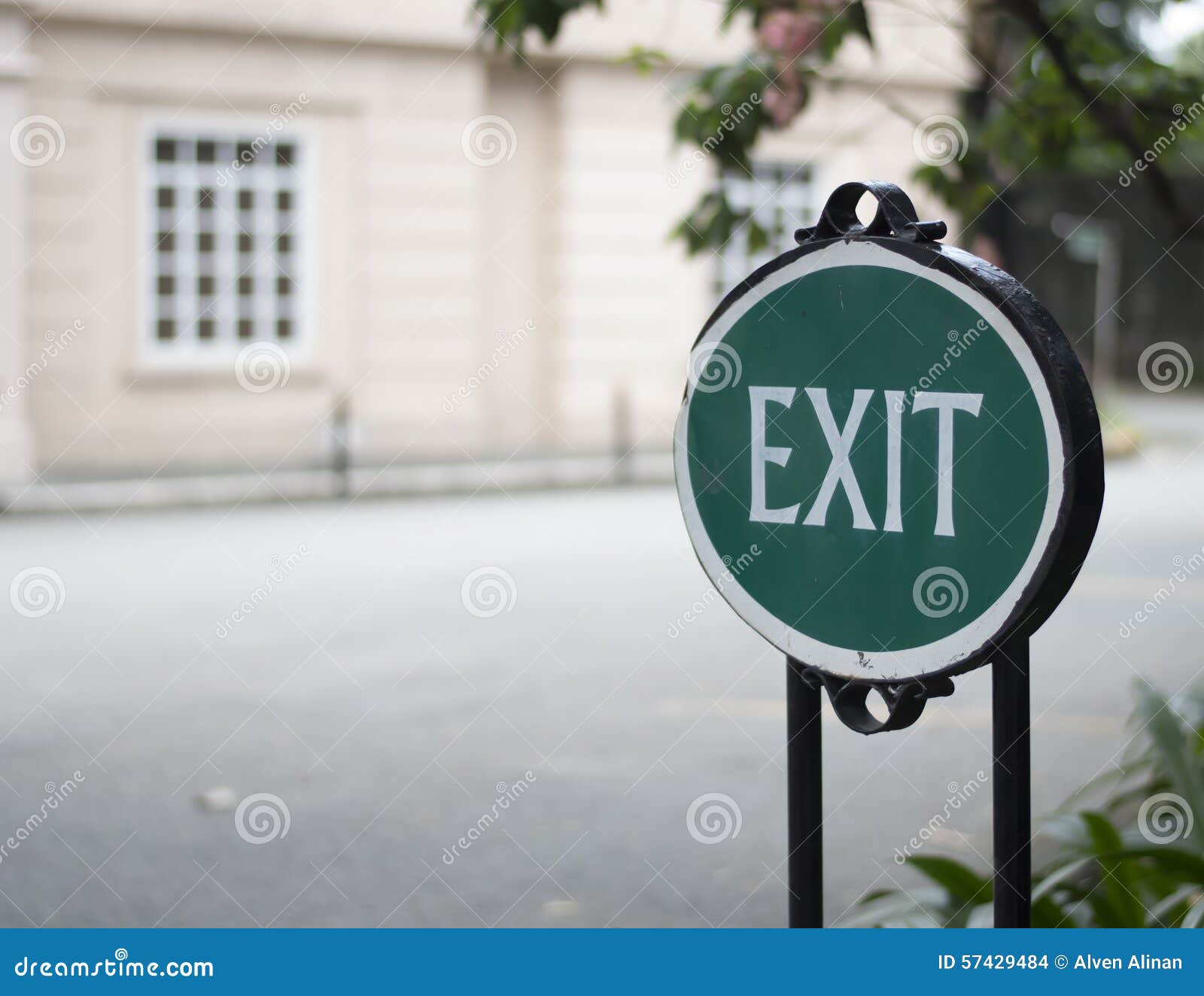 Exit this Way stock photo. Image of sign, travels, exit - 57429484