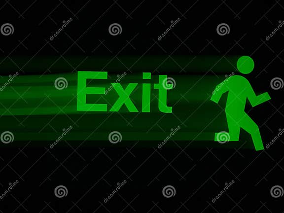 Exit stock photo. Image of icon, emergency, leaving - 351762892