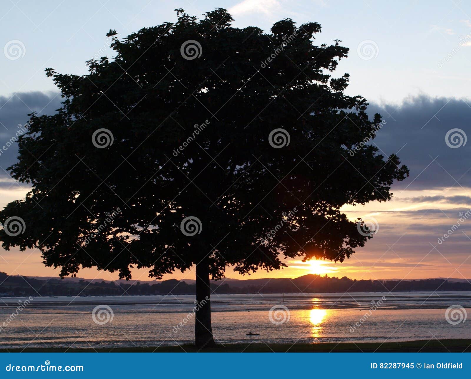 Exmouth Sunset by the Beach in Devon Stock Image - Image of relaxing ...