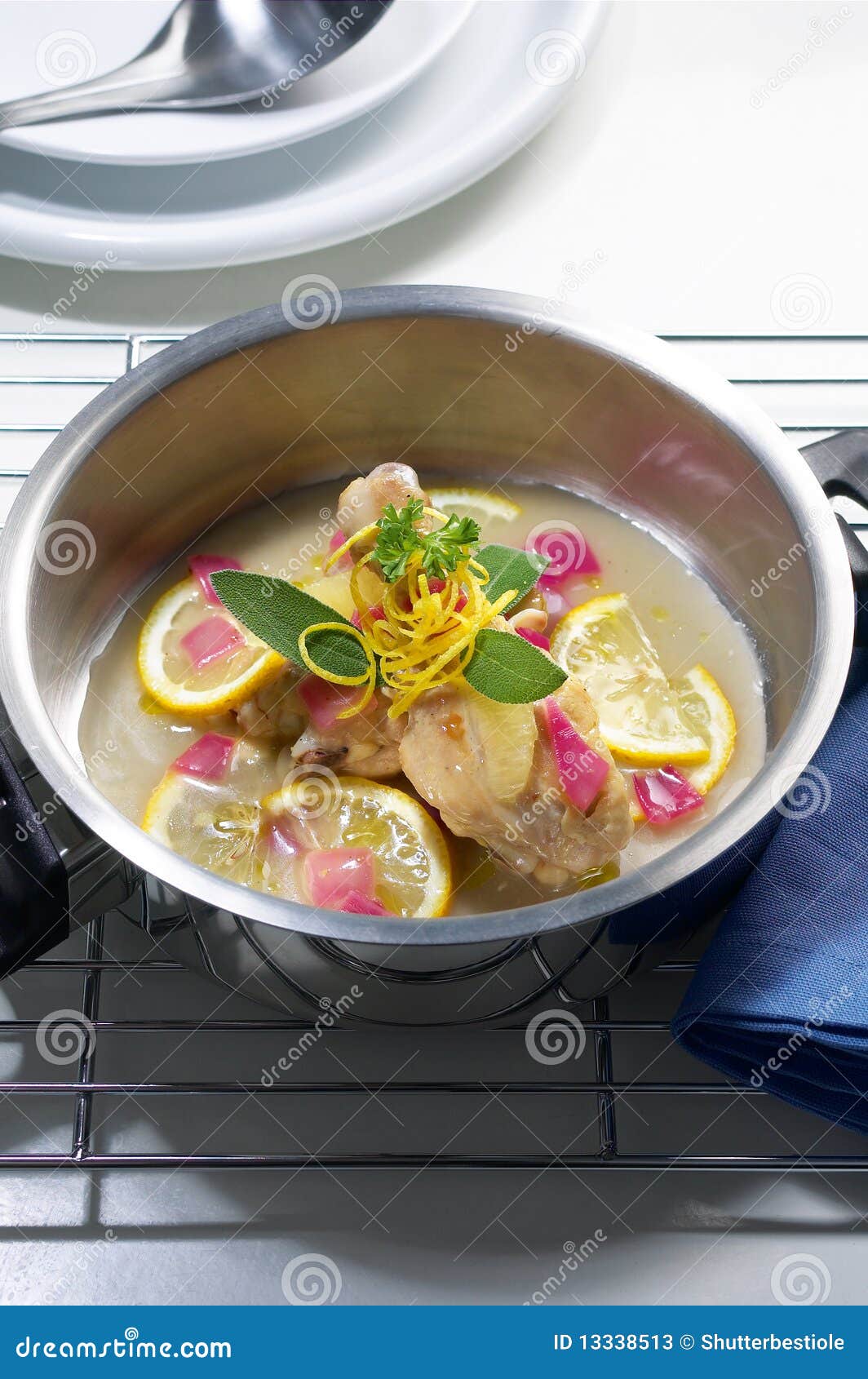 Exotic Asian Dish stock image. Image of onions, dining - 13338513