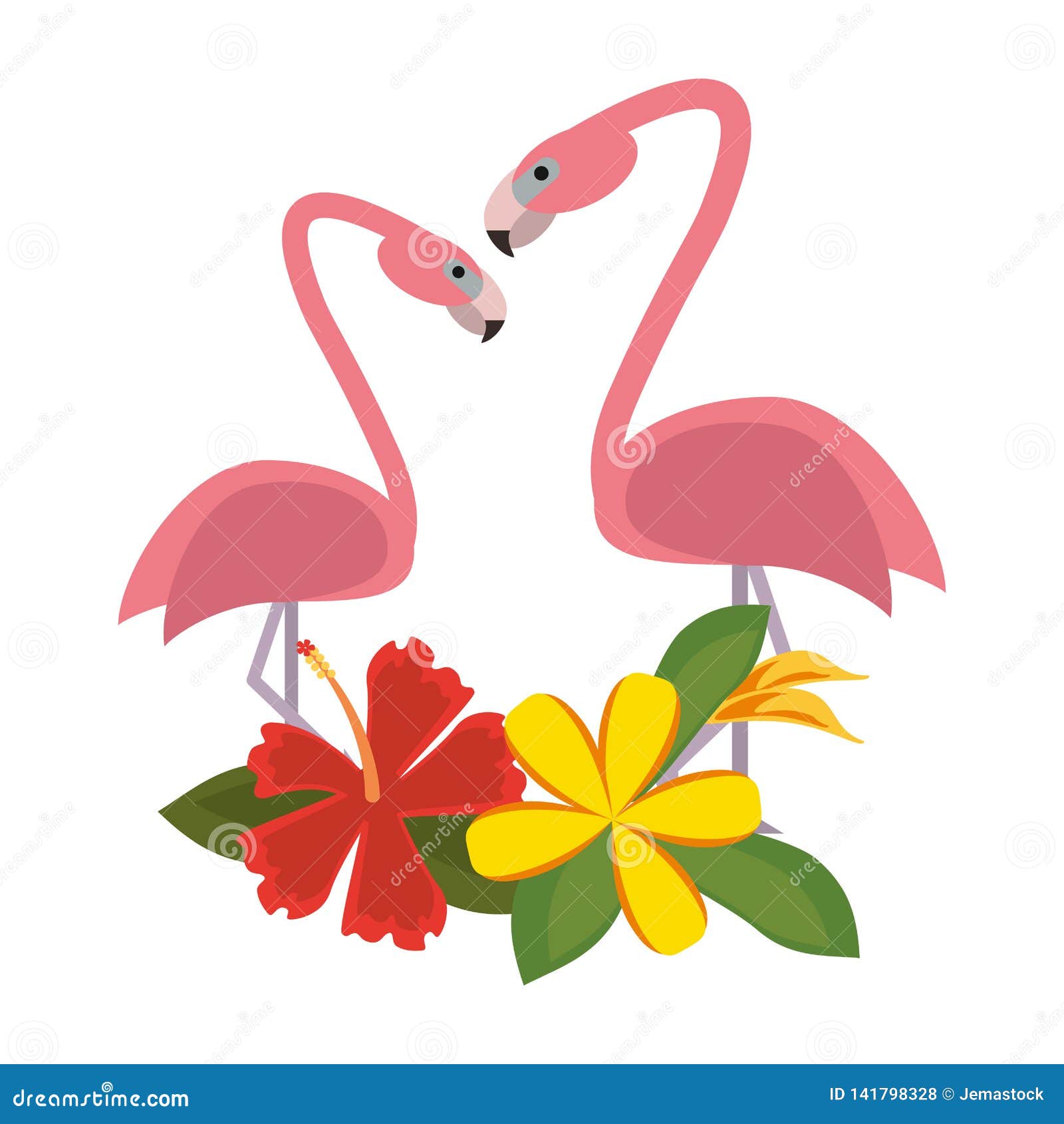 Exotic birds cartoons stock vector. Illustration of beauty - 141798328