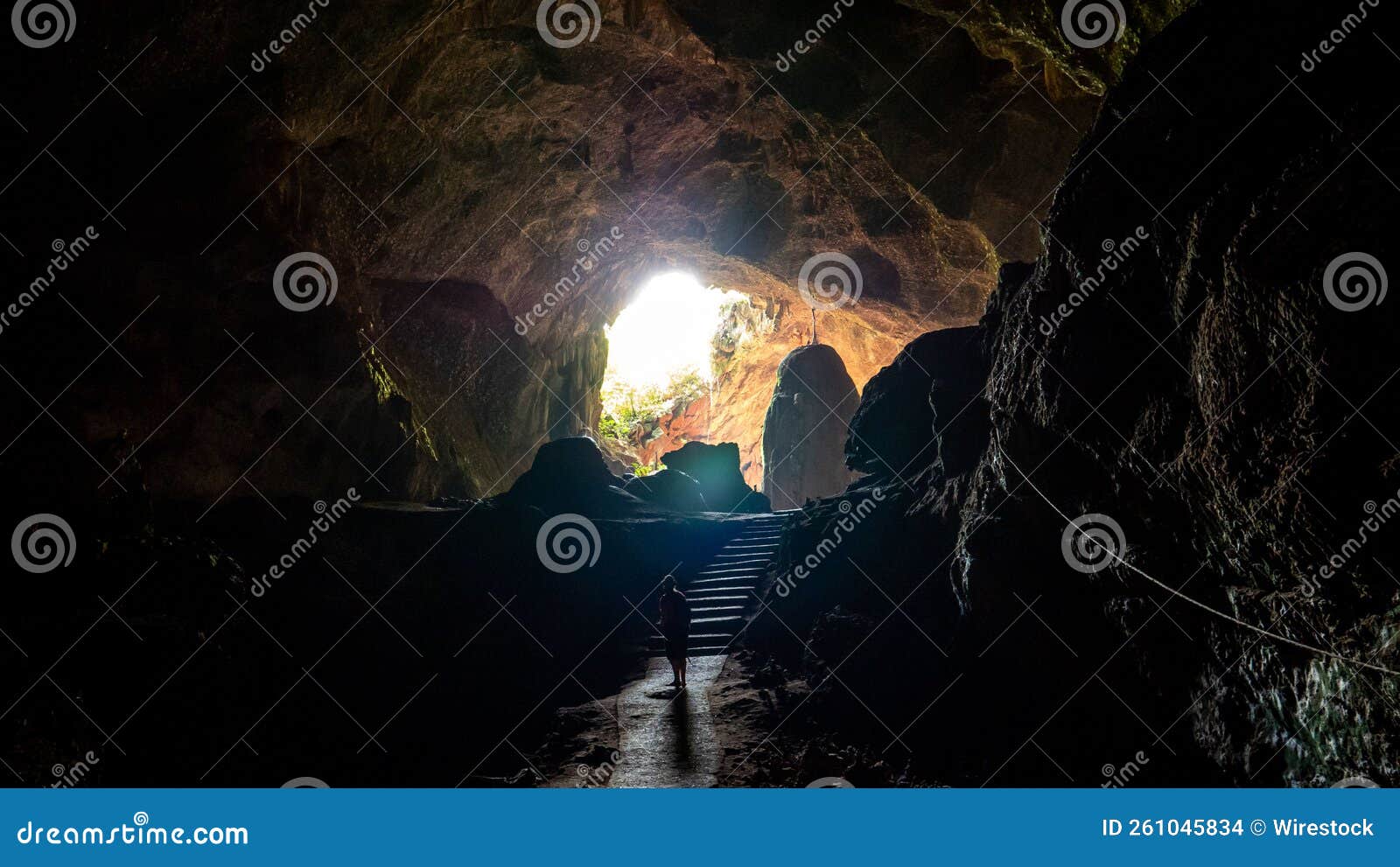 Exotic Cave Landscape Scenery in Myanmar Stock Photo - Image of cave ...