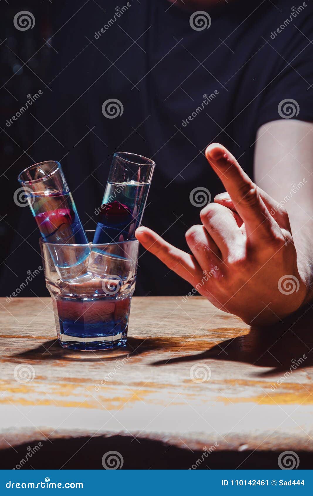 Cocktail stock image. Image of glass, liqueur, fills - 110142461