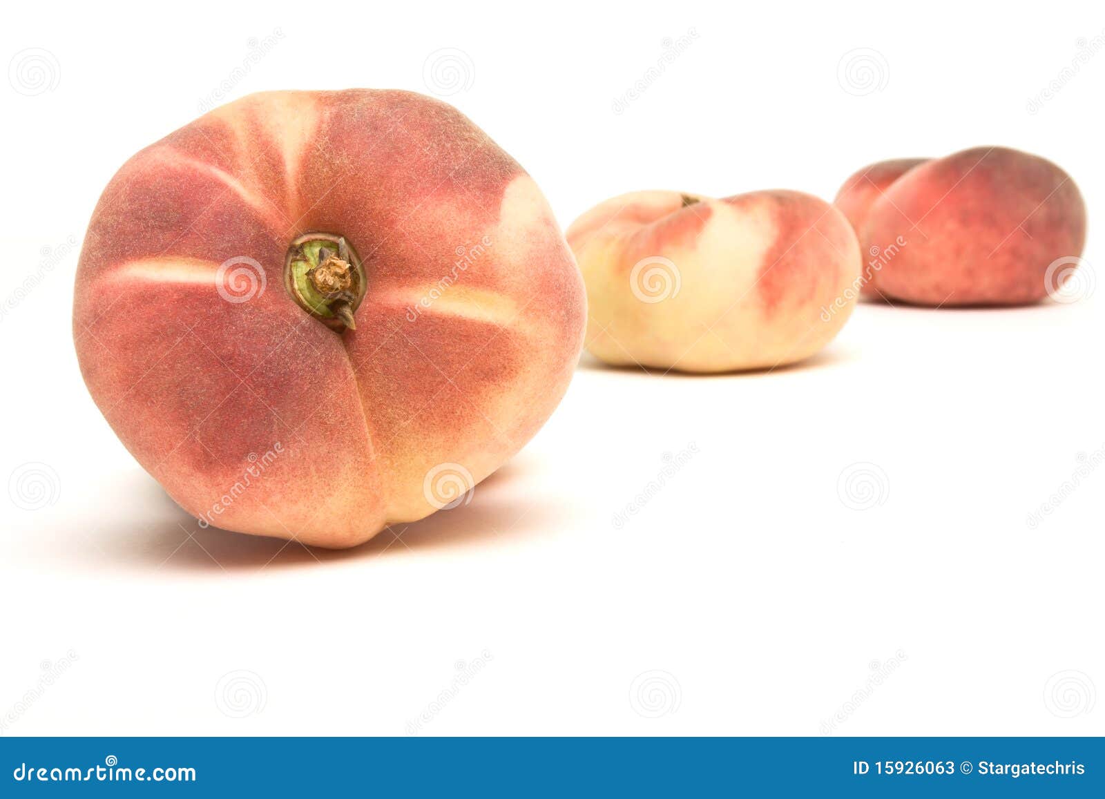 Exotic Flat peach stock image. Image of fruit, produce - 15926063