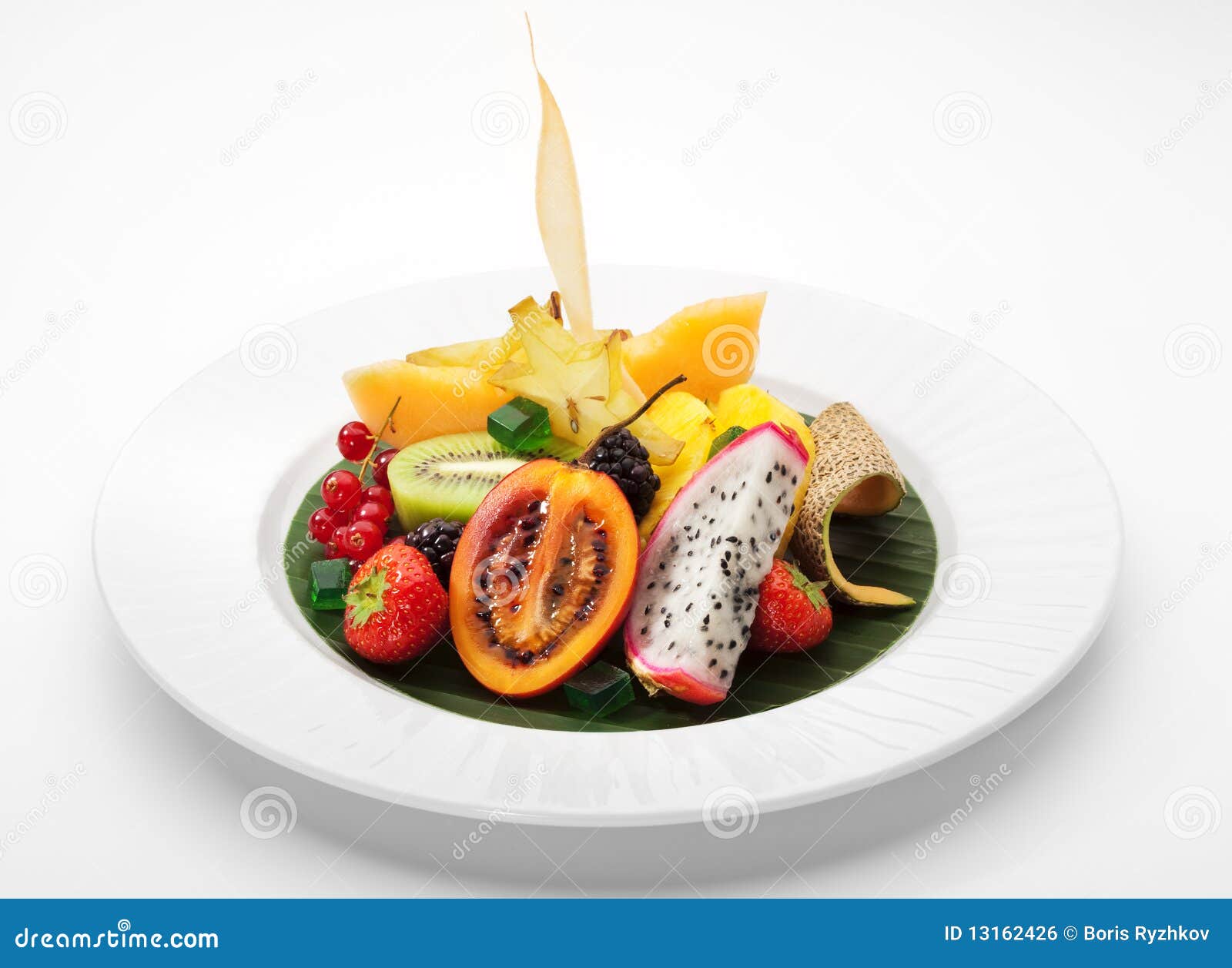 Exotic Fruit Dish stock photo. Image of delicious, basket - 13162426