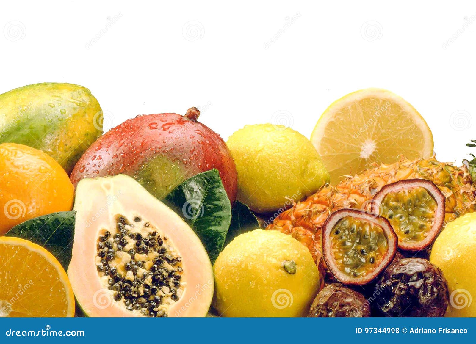 Exotic fruit stock photo. Image of passionfruit, fruit - 97344998