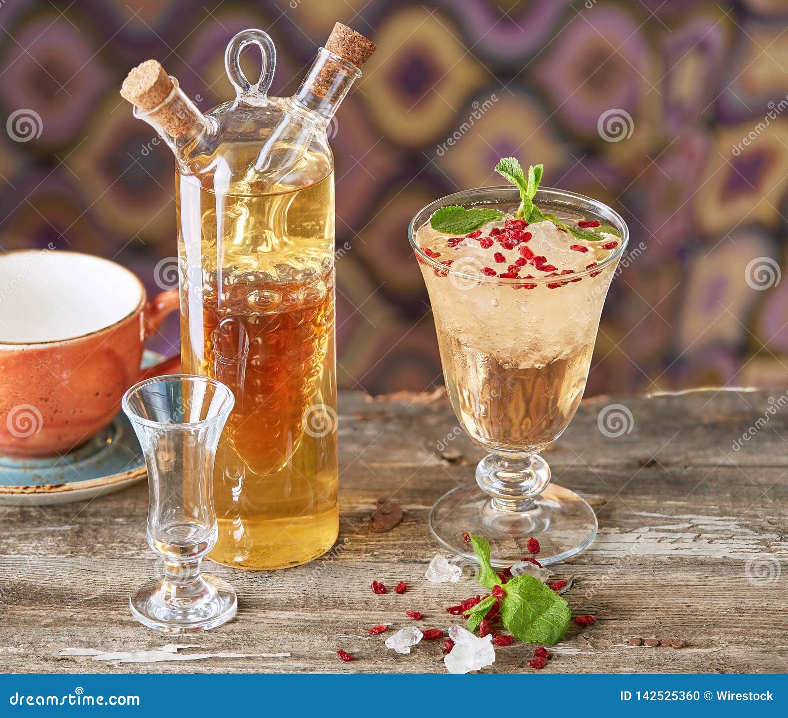 Exotic lemonade stock photo. Image of background, design - 142525360