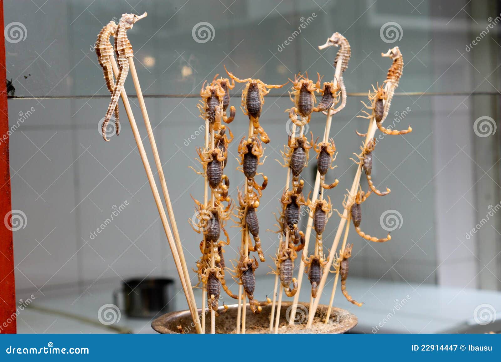 Exotic Local Delicacies in China Stock Image - Image of travel, snacks ...