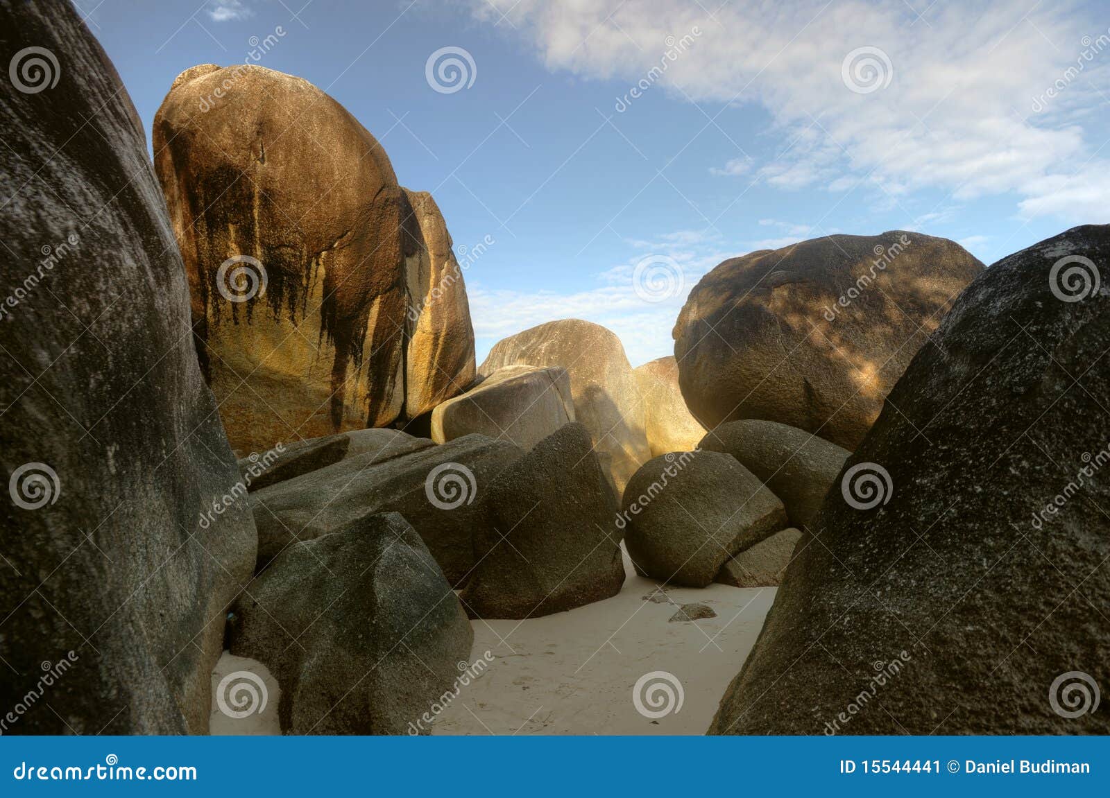 Exotic Rock Shape at Belitung Indonesia Stock Image - Image of calm ...