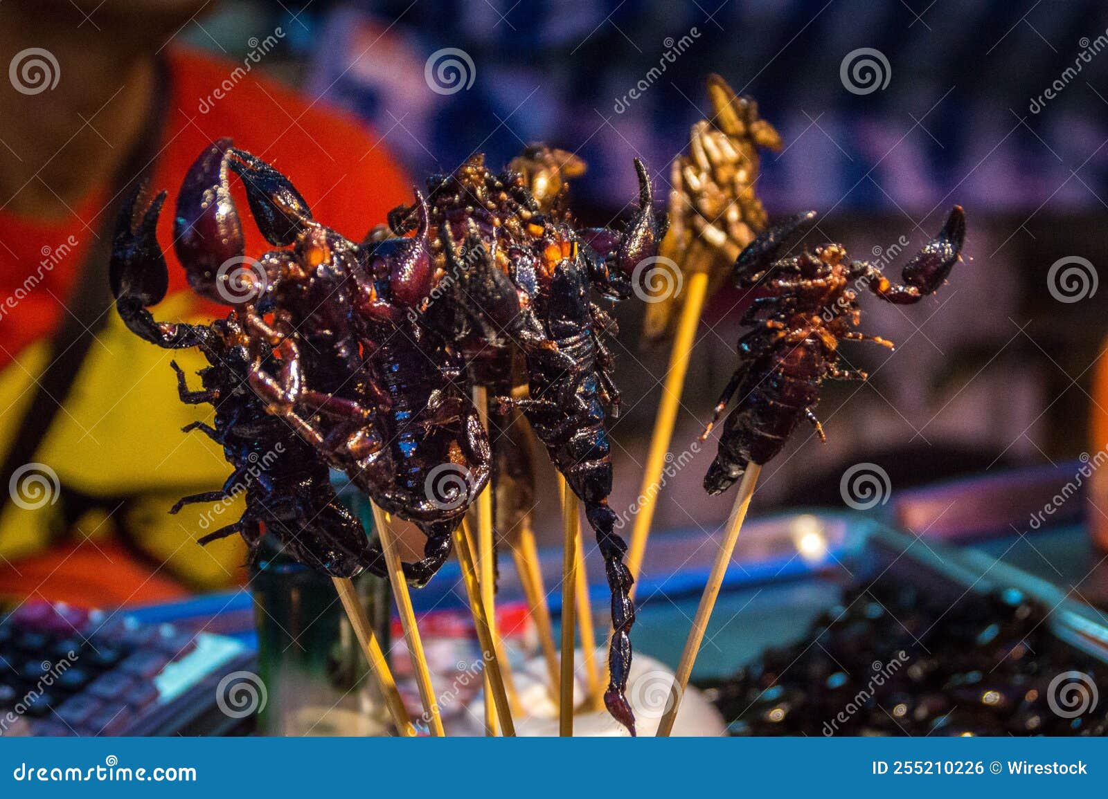 Exotic Scorpion Street Foods Stock Photo - Image of predator, asian ...
