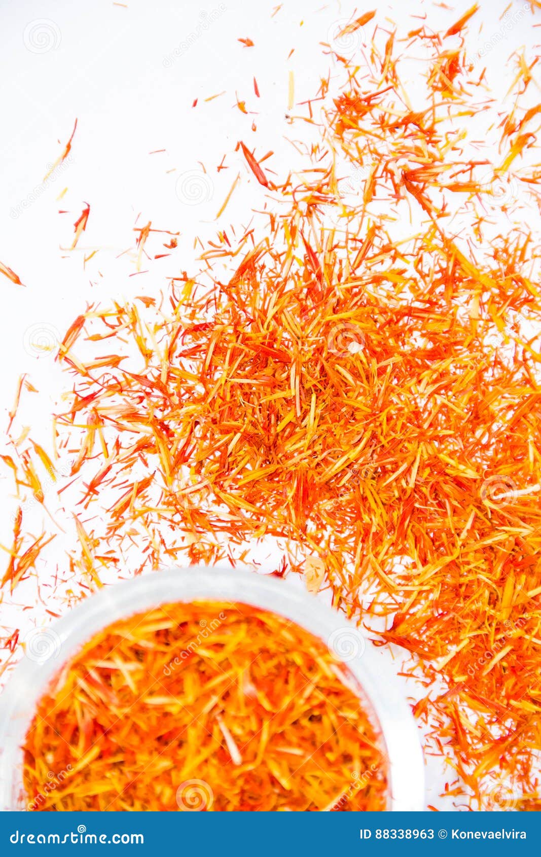 Exotic Spice, Saffron for Coloring Food. Stock Image - Image of aroma ...