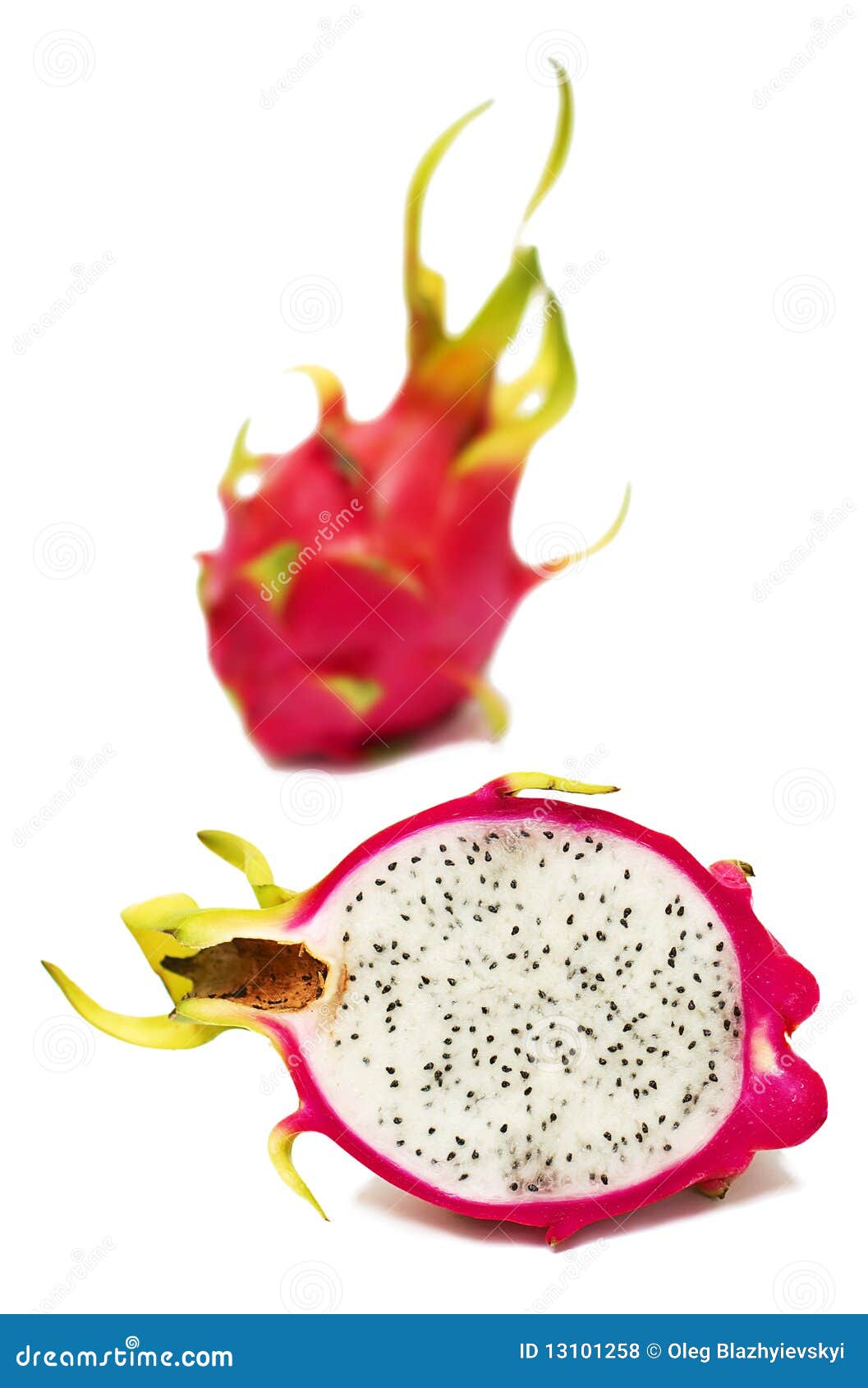 Exotic Thai Fruit. Dragon Fruit - Geow Mangon Stock Photo - Image of ...