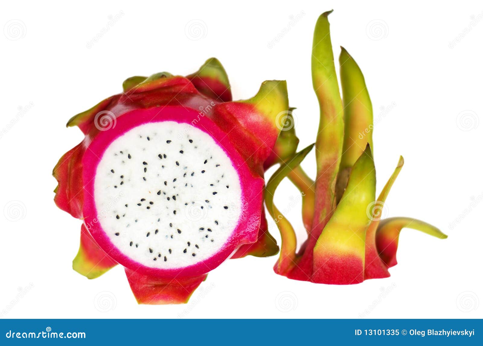 Exotic Thai Fruit. Dragon Fruit - Geow Mangon Stock Image - Image of ...