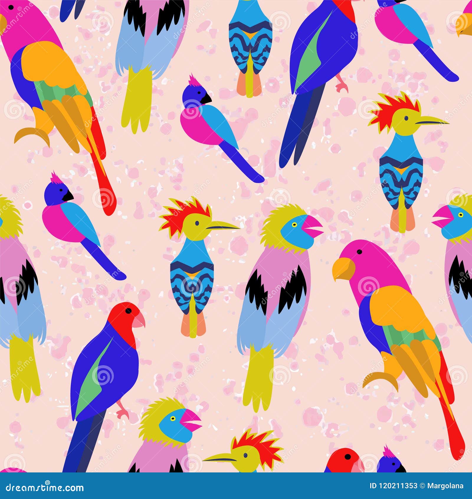 Birds Of Paradise Design Vector Illustration, Creative Birds Of ...