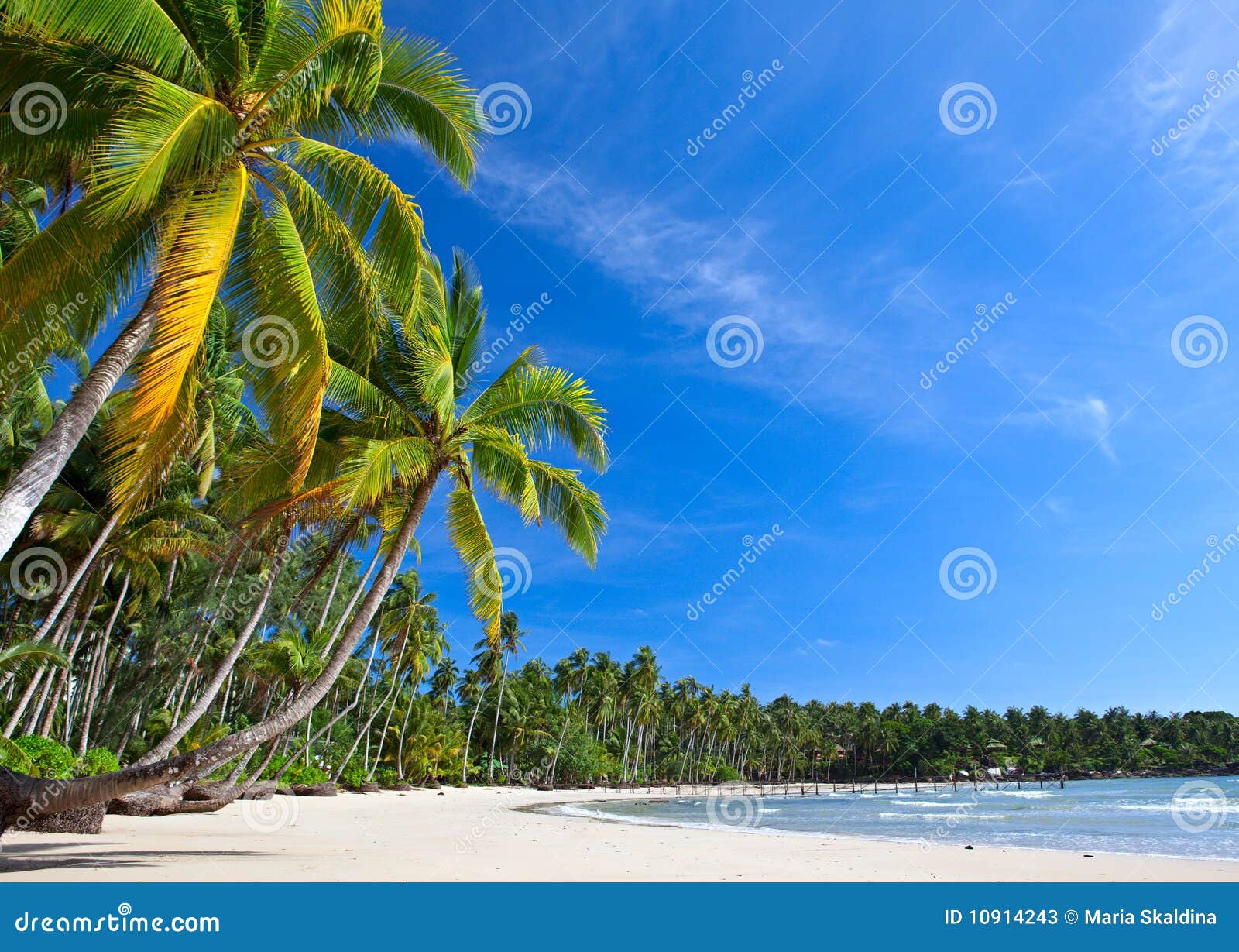 Exotic view stock image. Image of idyllic, lagoon, romantic - 10914243