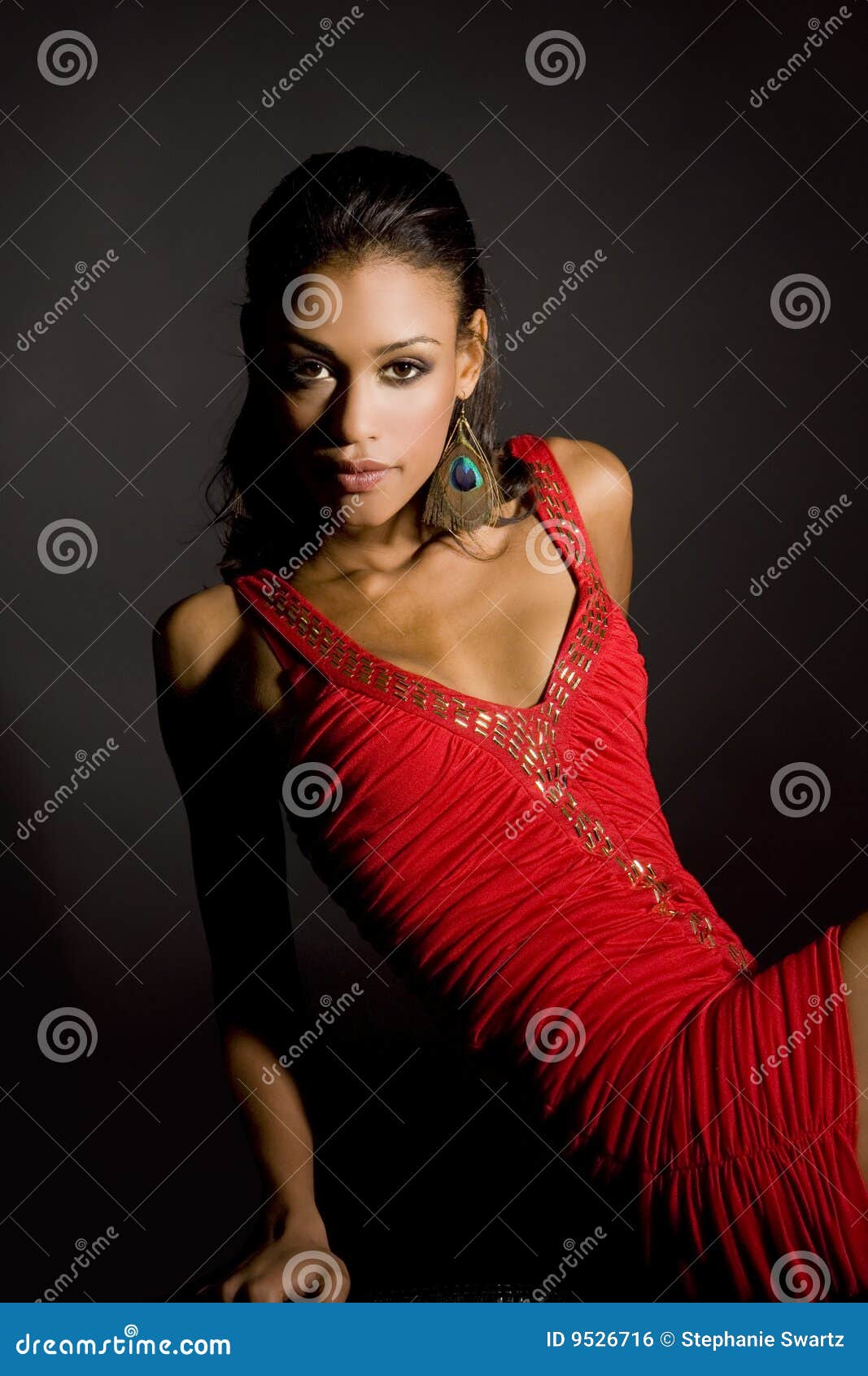 Exotic woman stock photo. Image of beauty, female, glamour - 9526716