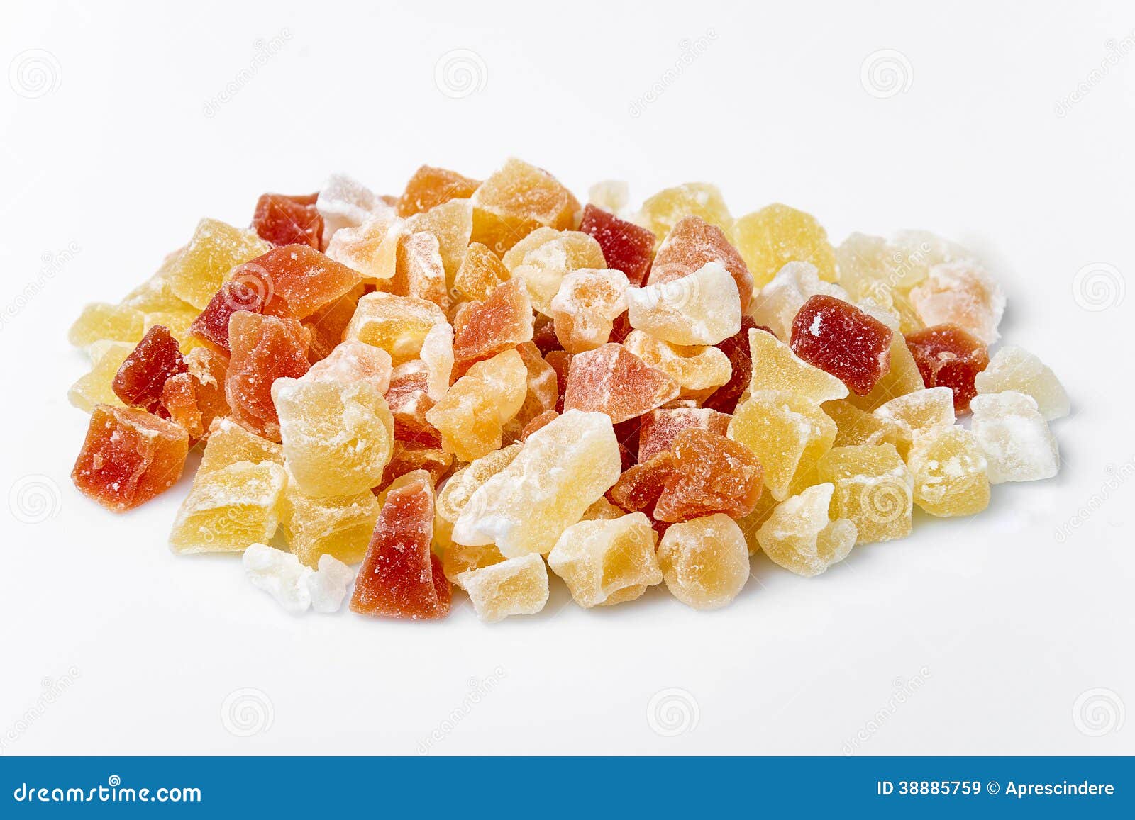 Exotisch gedroogd fruit stock afbeelding. Image of achtergrond - 38885759